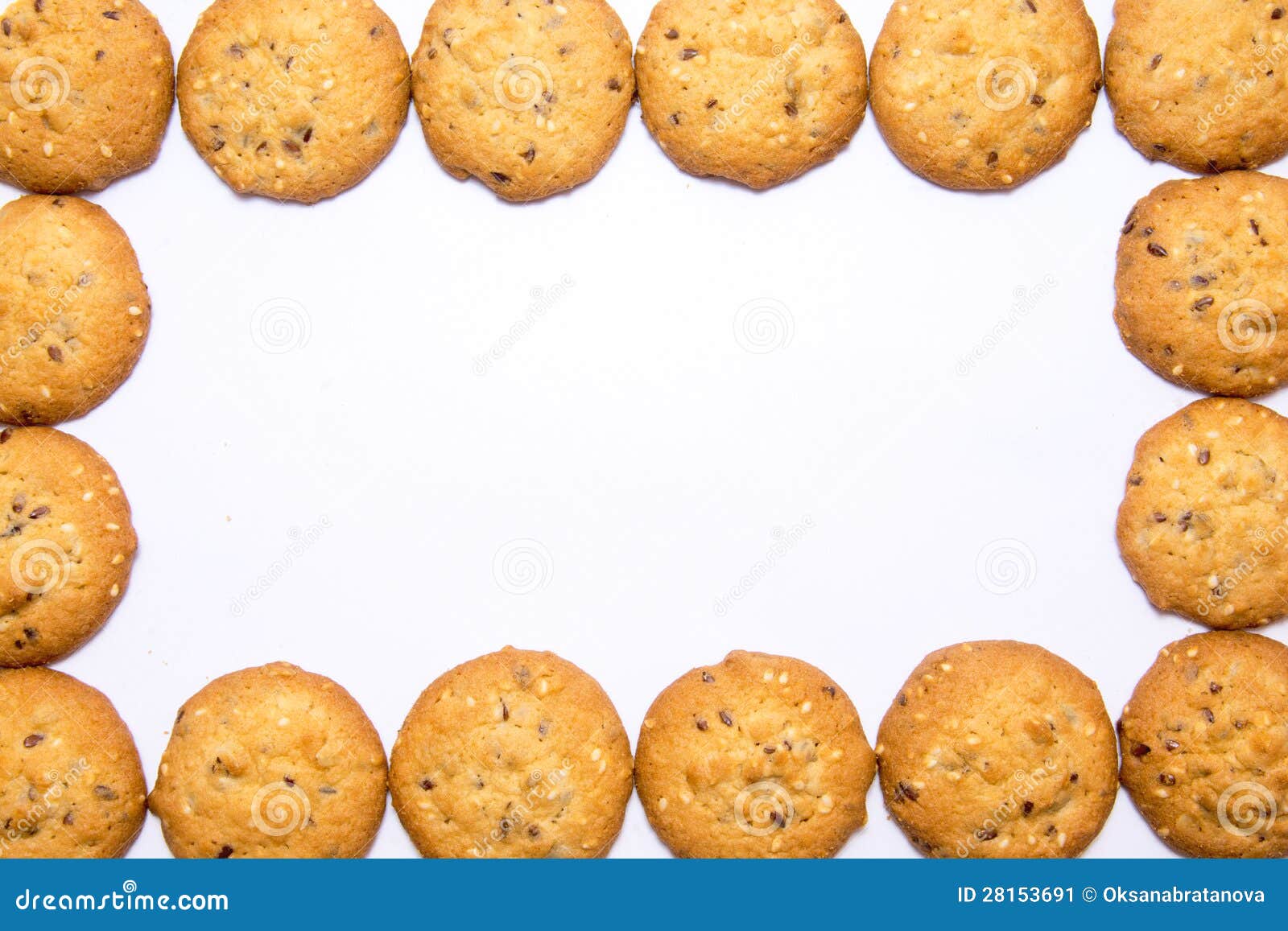 Cookies Frame Royalty-Free Stock Photography | CartoonDealer.com #28153691