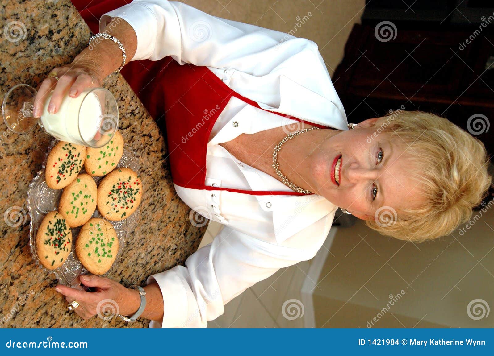 Cookies with grandma stock photo. Image of glass, homemaker - 1421984