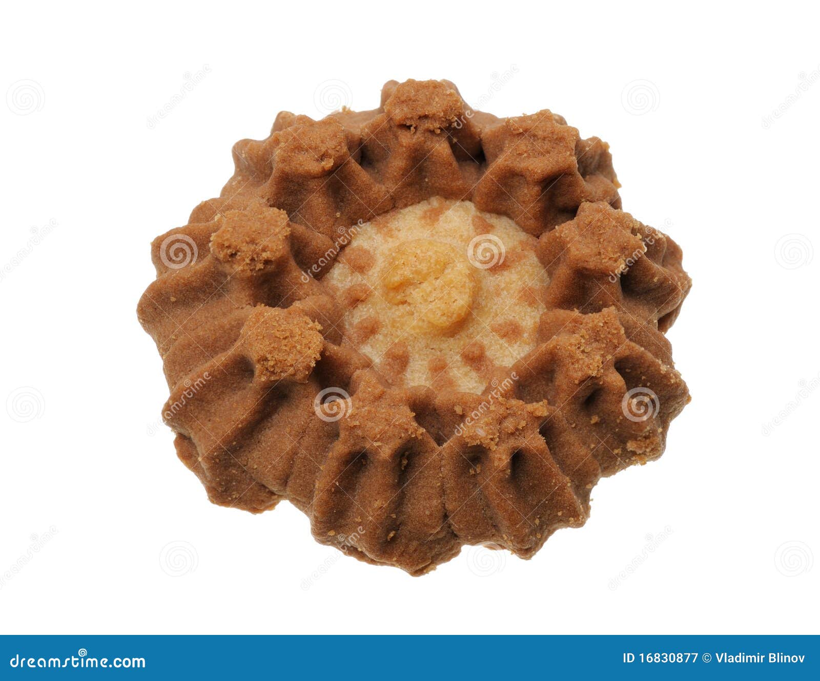 Cookies, isolated stock image. Image of baked, crunchy - 16830877