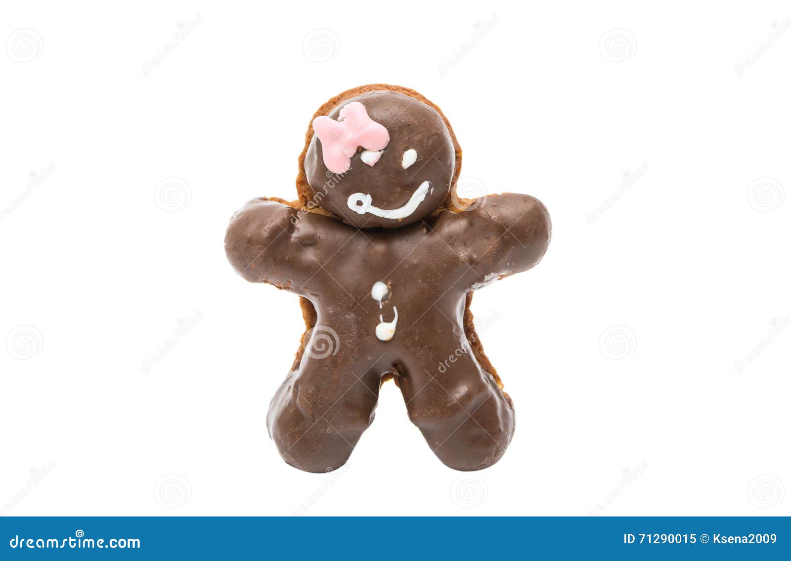 Cookies man in the glaze stock image. Image of meal, snap - 71290015