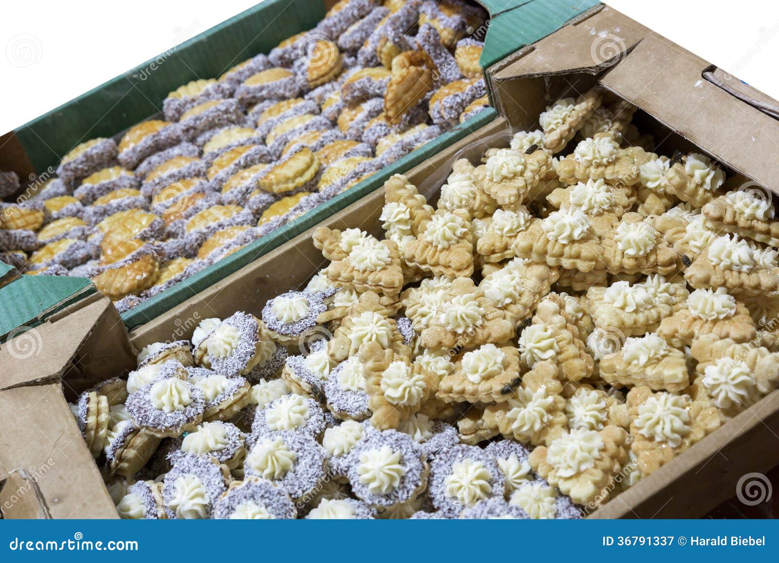 Cookies on a Market in Morocco Stock Image - Image of medina, africa ...