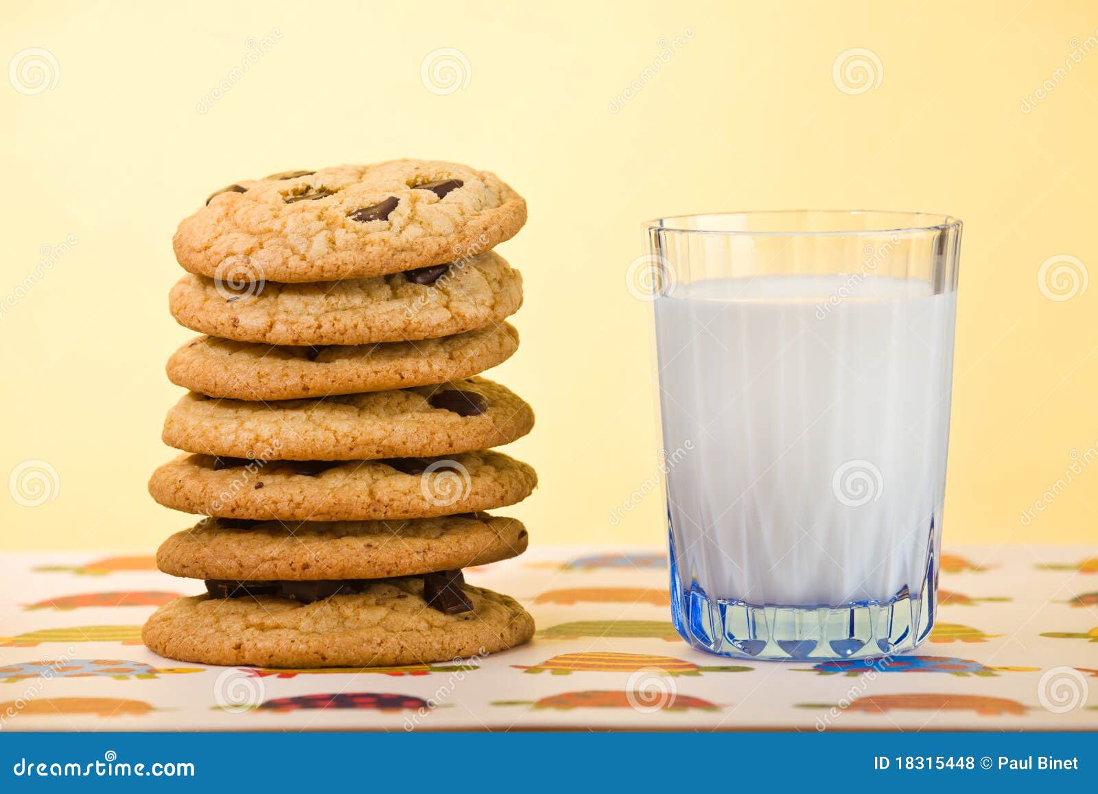 Cookies and milk stock photo. Image of gourmet, studio - 18315448
