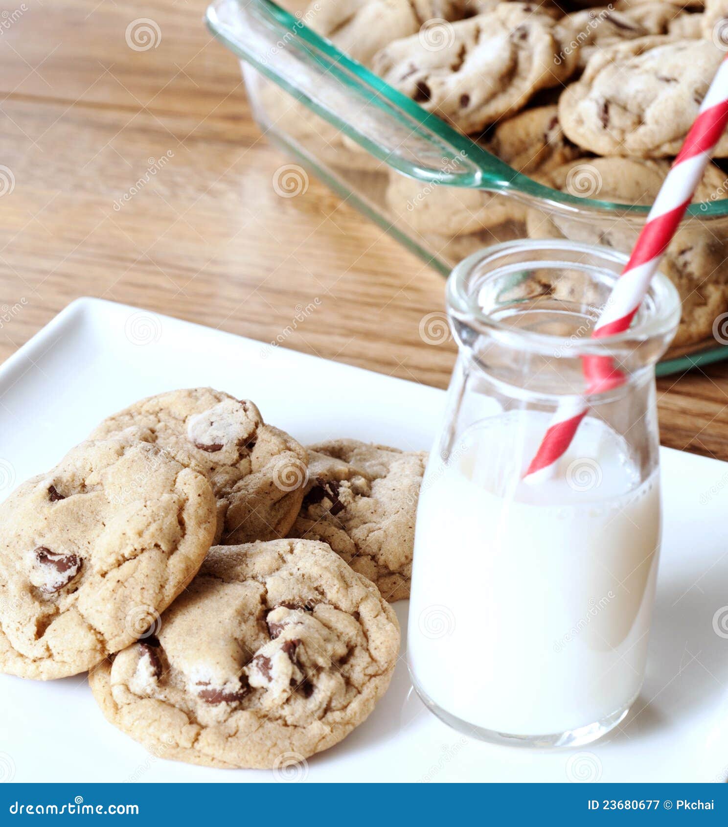 Cookies with milk stock image. Image of eating, beverage - 23680677
