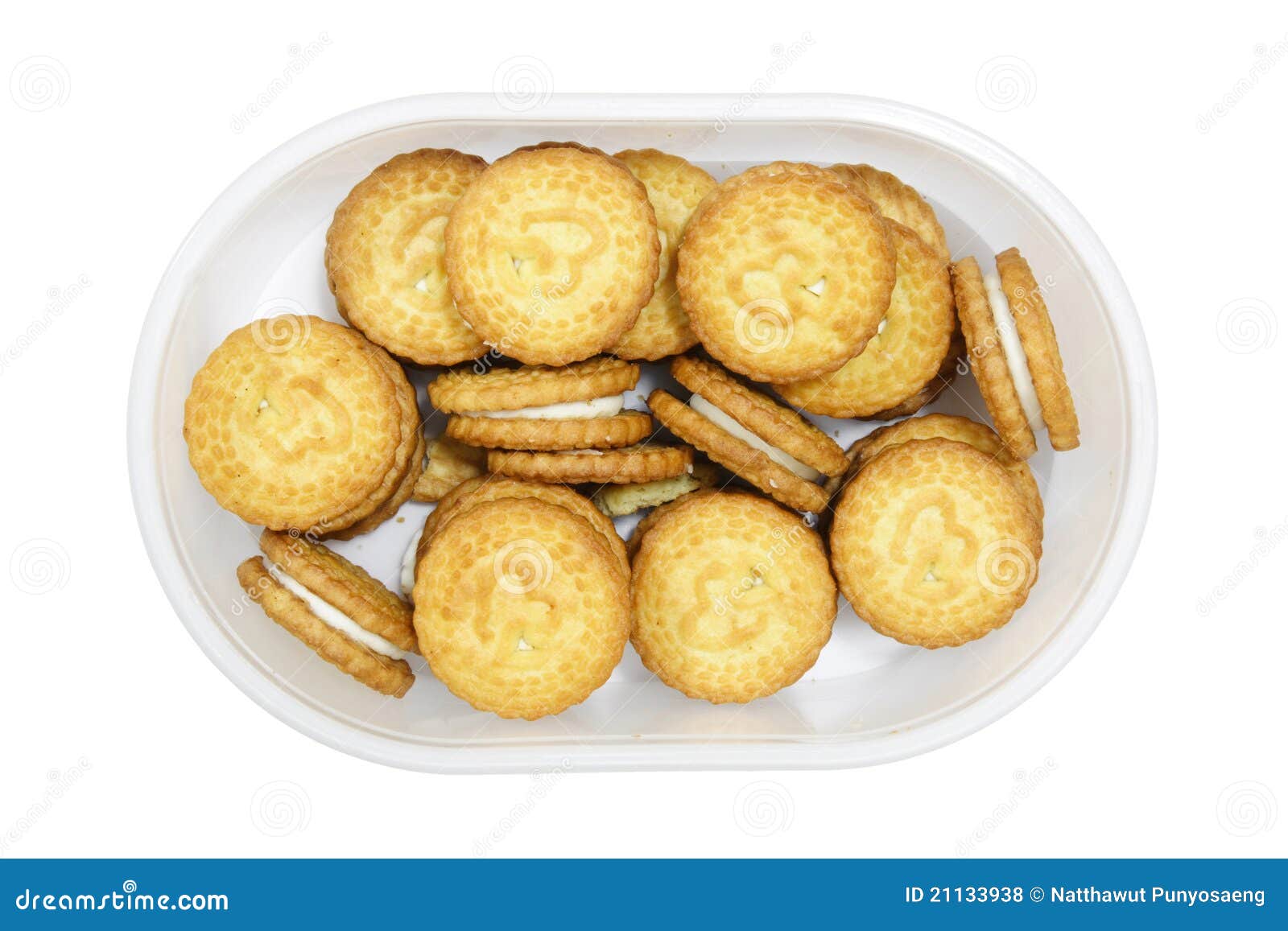Cookies in the Plastic box stock photo. Image of cookies - 21133938