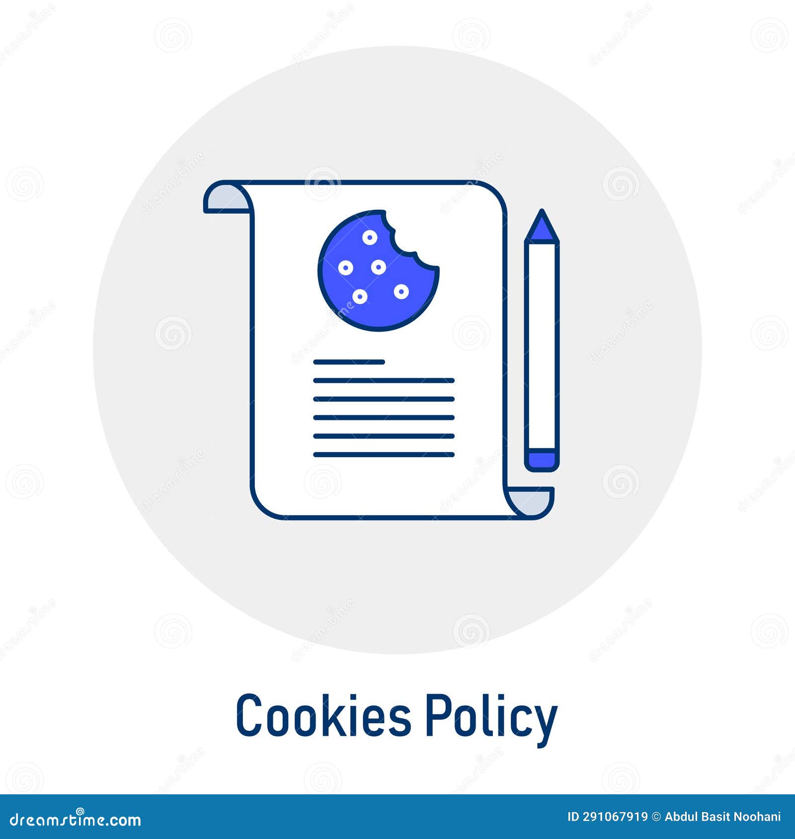 HOA Rules And Regulations Blue Gradient Concept Icon Cartoon Vector ...
