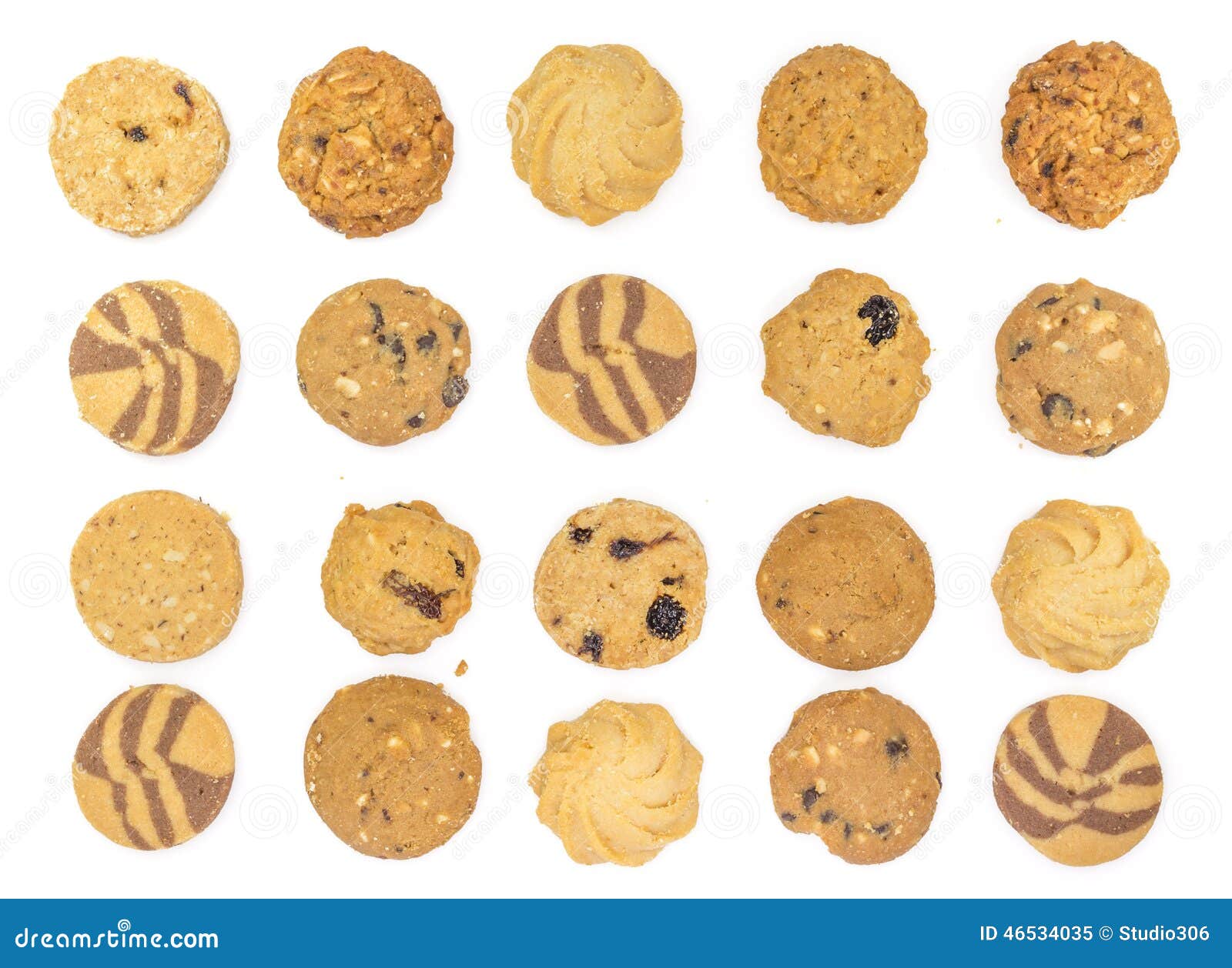 Cookies stock image. Image of sweet, treat, baked, homemade - 46534035