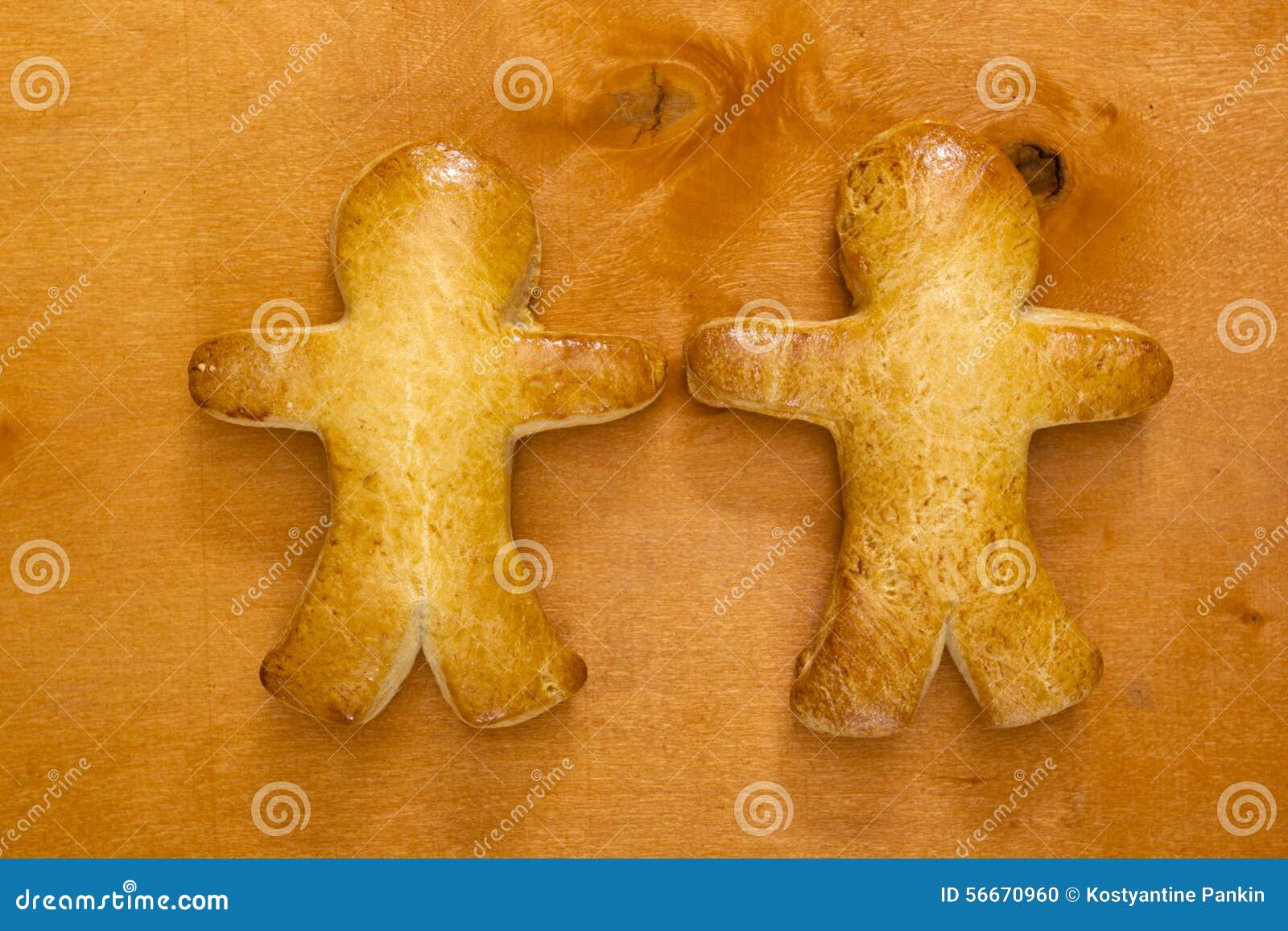 Cookies in the Shape of a Man Stock Photo - Image of sweet, biscuit ...