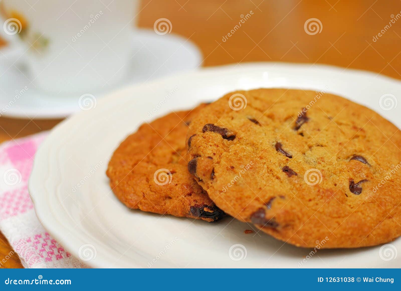 Cookies for a snack stock photo. Image of bakery, healthy - 12631038