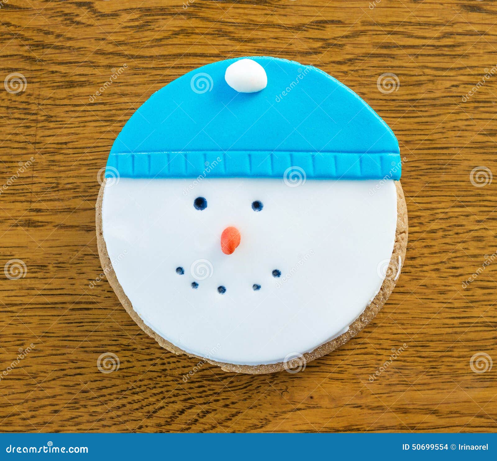 Cookies snowman stock photo. Image of ornate, homemade - 50699554
