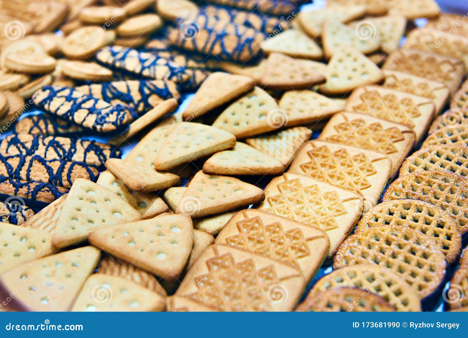 Cookies in store stock photo. Image of candy, celebration - 173681990