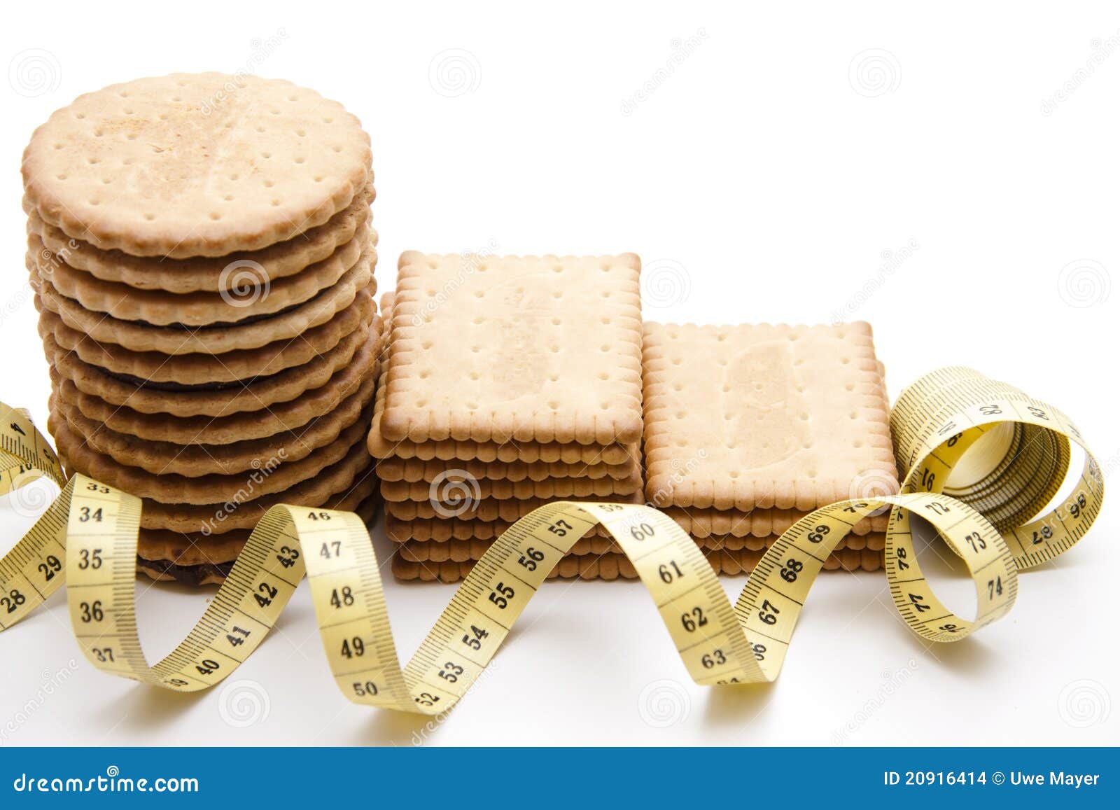 Cookies with tape measure stock photo. Image of candy - 20916414
