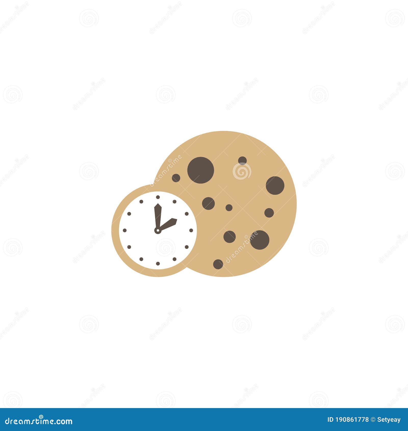 Cookies Time Logo Design Vector Template, Icon Symbol, Creative Design ...