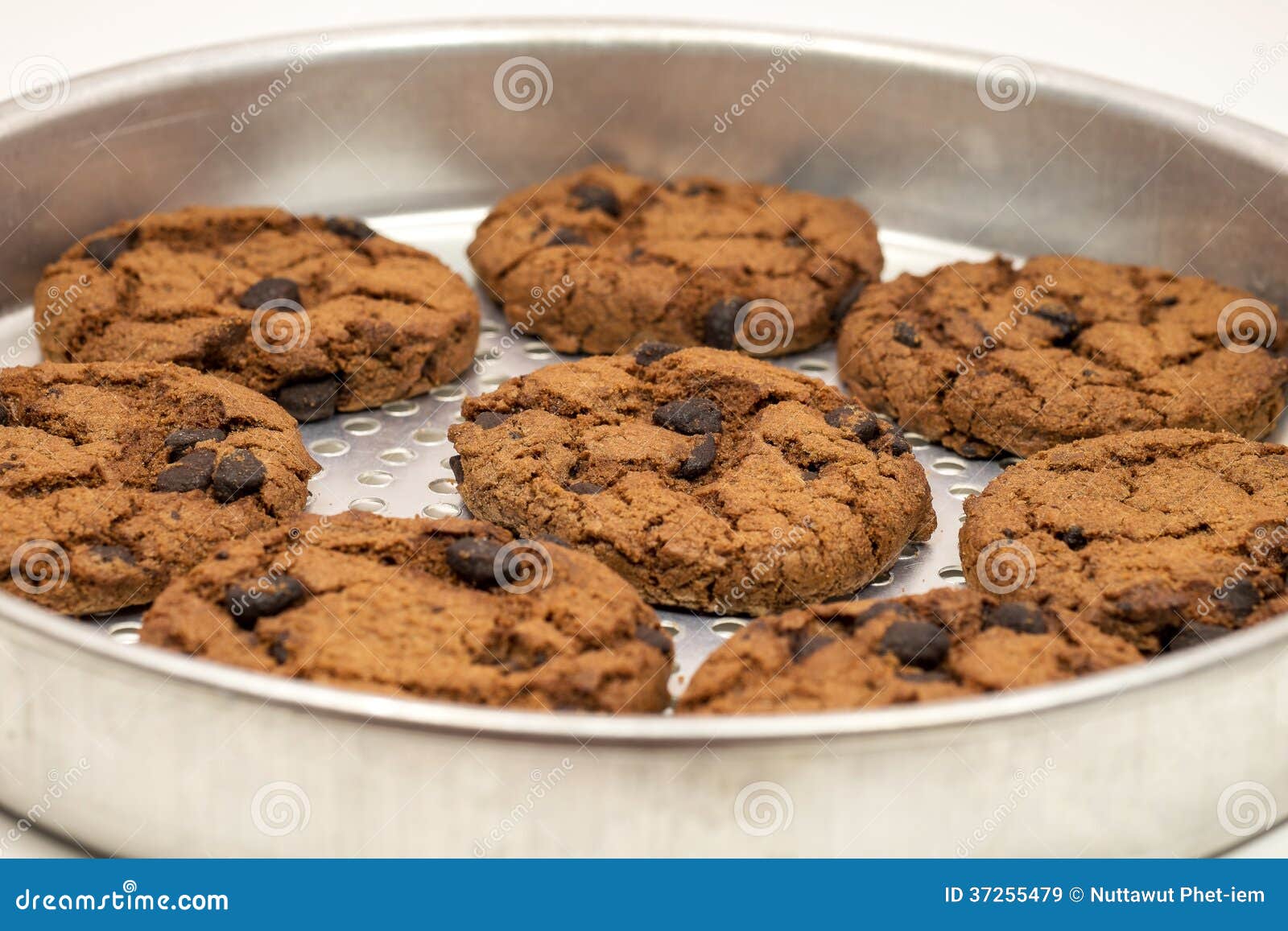 Cookies on a tray stock image. Image of dessert, cook - 37255479