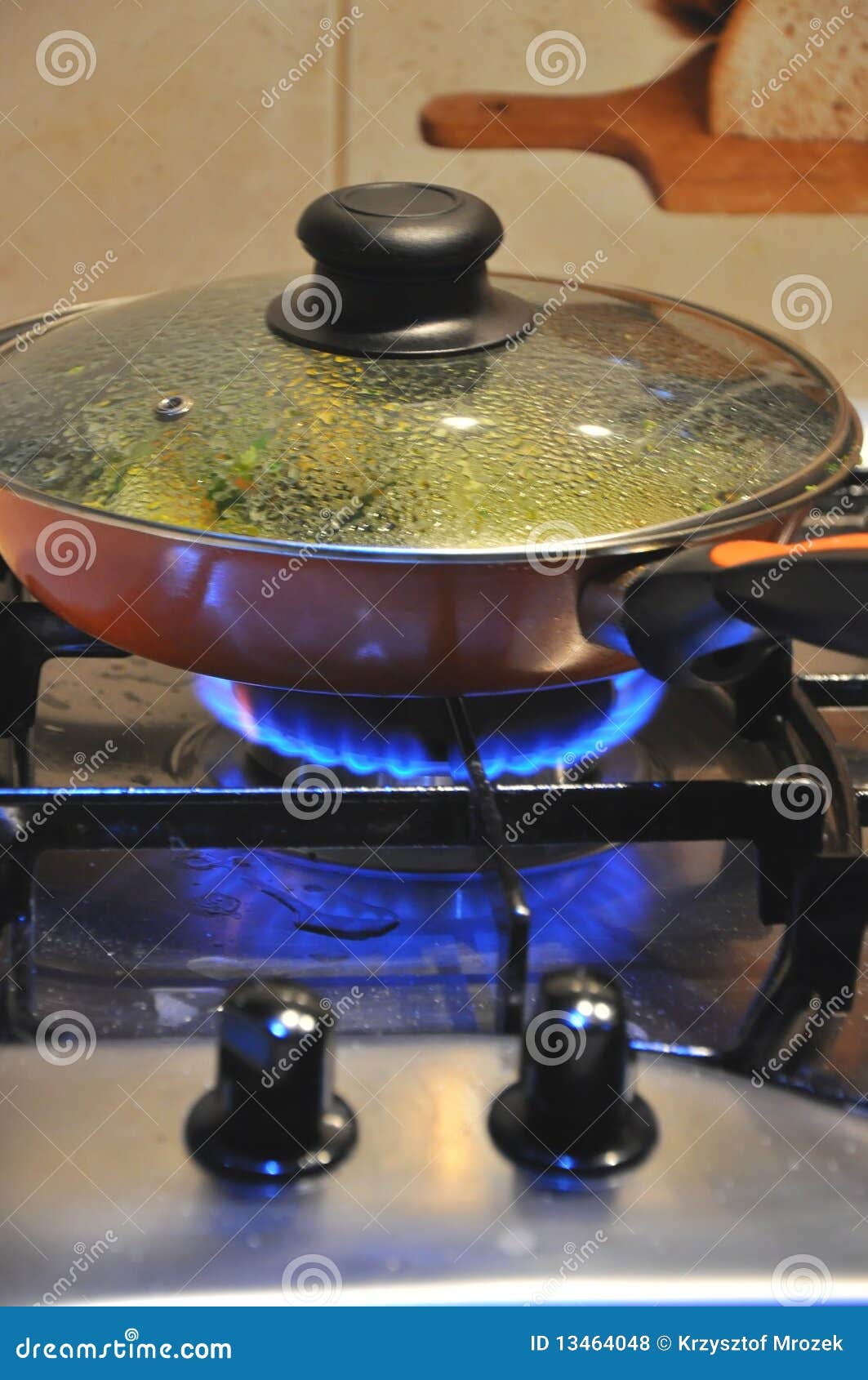 Cooking stock photo. Image of burner, flame, vegetables - 13464048