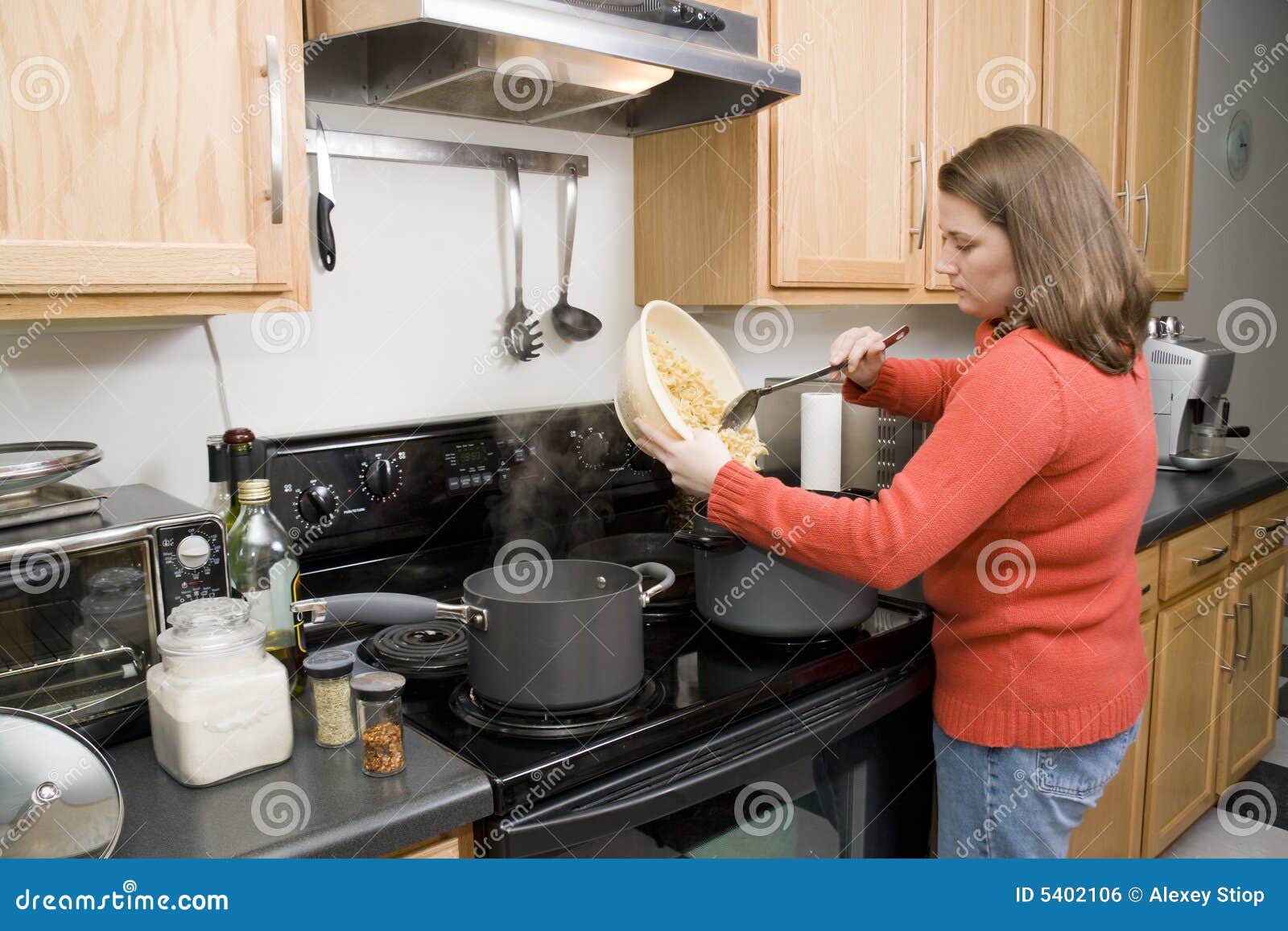 Cooking stock photo. Image of hood, colander, meal, cooking - 5402106
