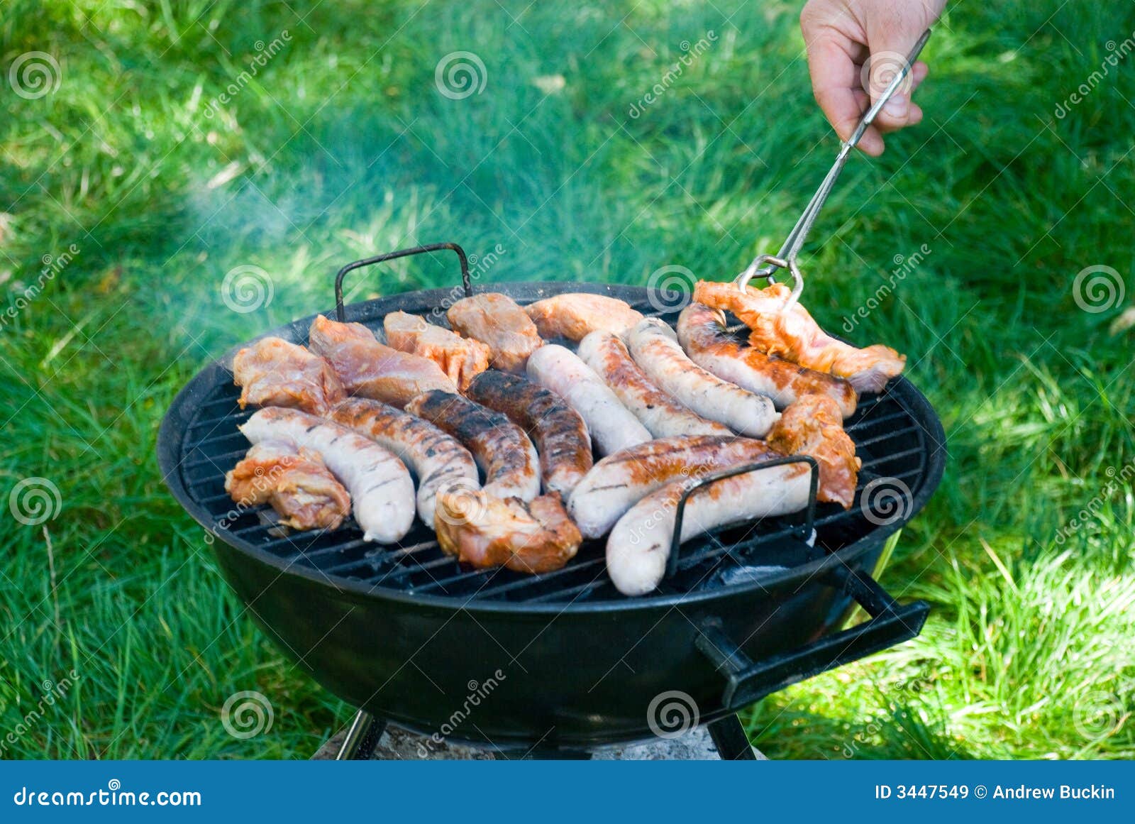 Cooking barbecue stock image. Image of hotdog, marks, grilling - 3447549