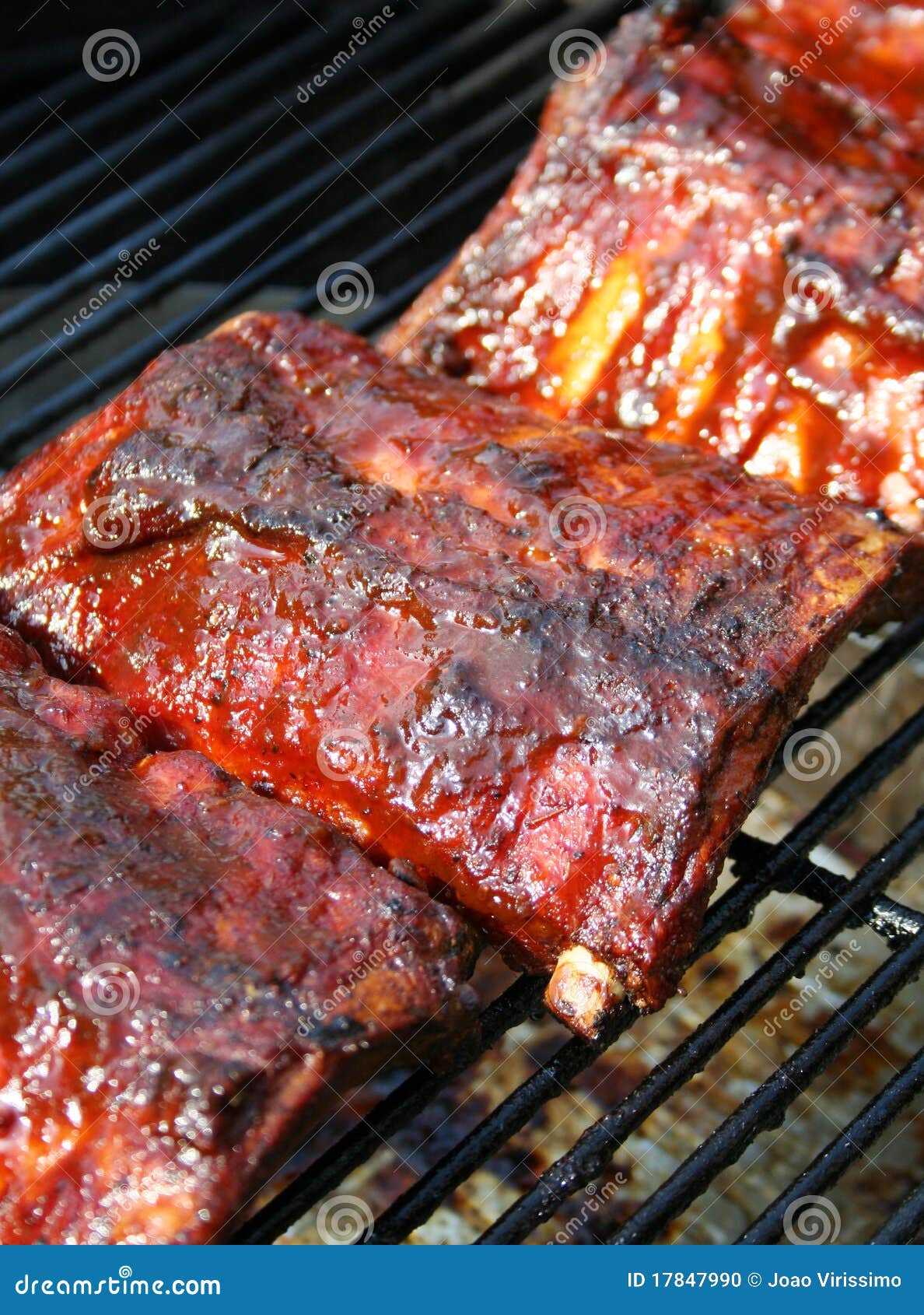 Barbecue Pork Ribs Royalty-Free Stock Image | CartoonDealer.com #27950320