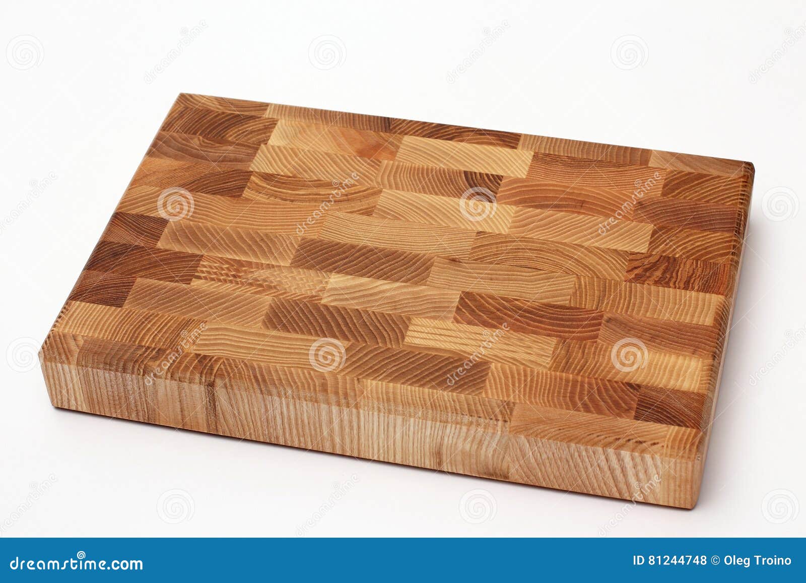 Cooking Board from a Different Tree for Cutting Food Stock Photo ...