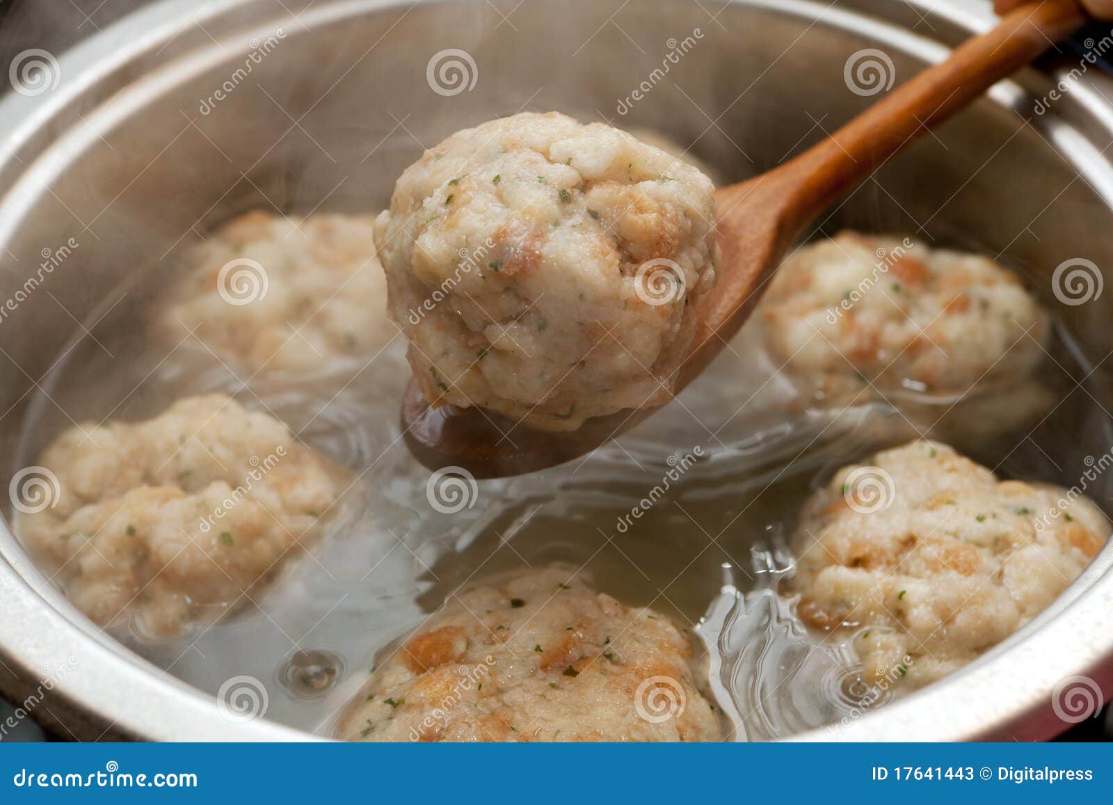 Cooking bread dumplings stock image. Image of food, dumpling - 17641443