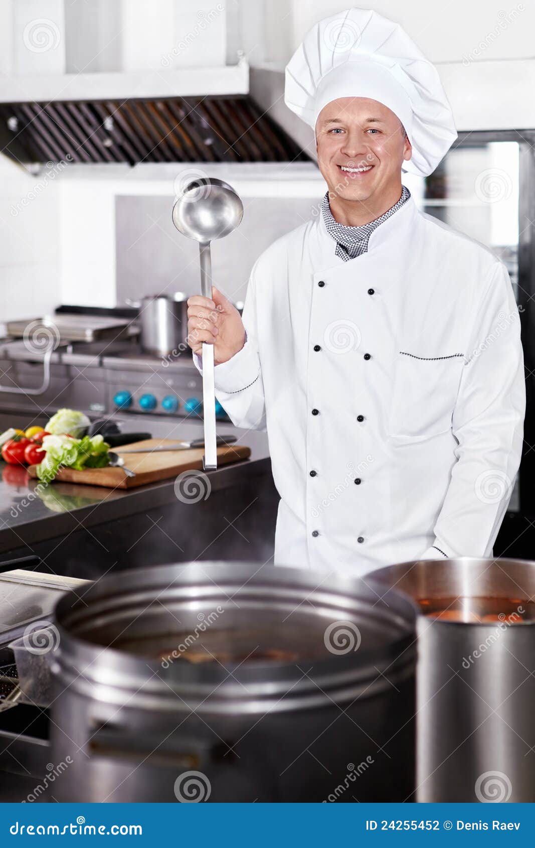 Cooking with chef stock photo. Image of stove, person - 24255452