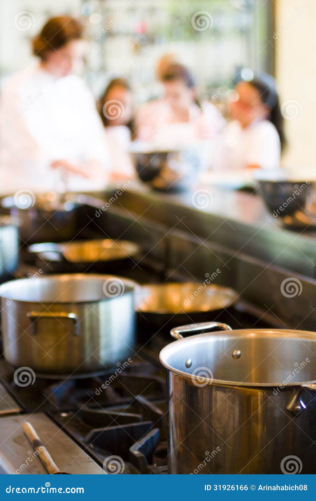 Cooking class stock photo. Image of appliances, teaching - 31926166