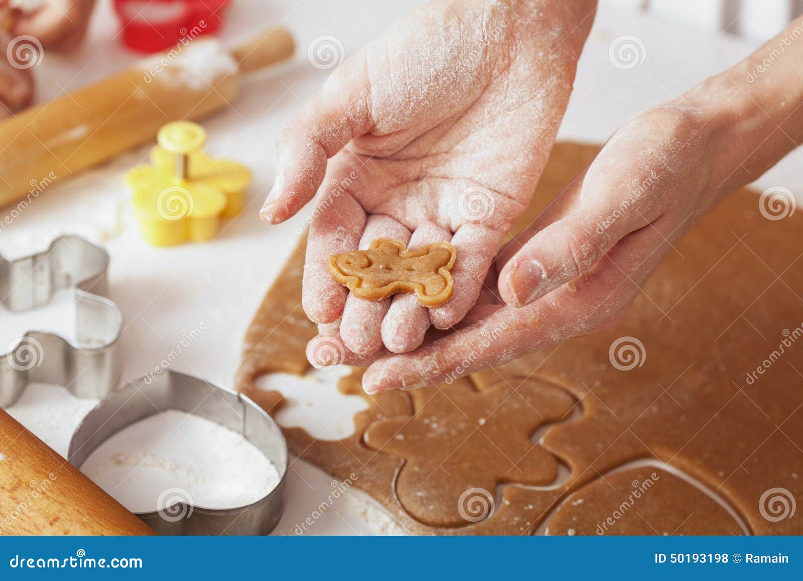 Cooking cookies stock photo. Image of pastry, ingredient - 50193198