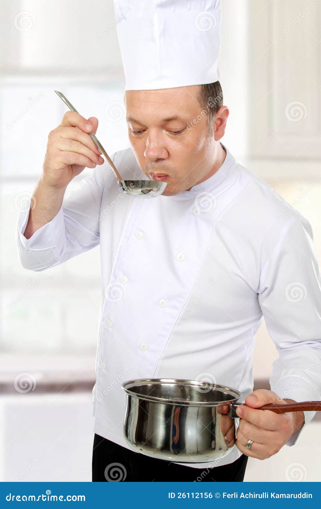 Cooking delicious food stock photo. Image of male, kitchen - 26112156