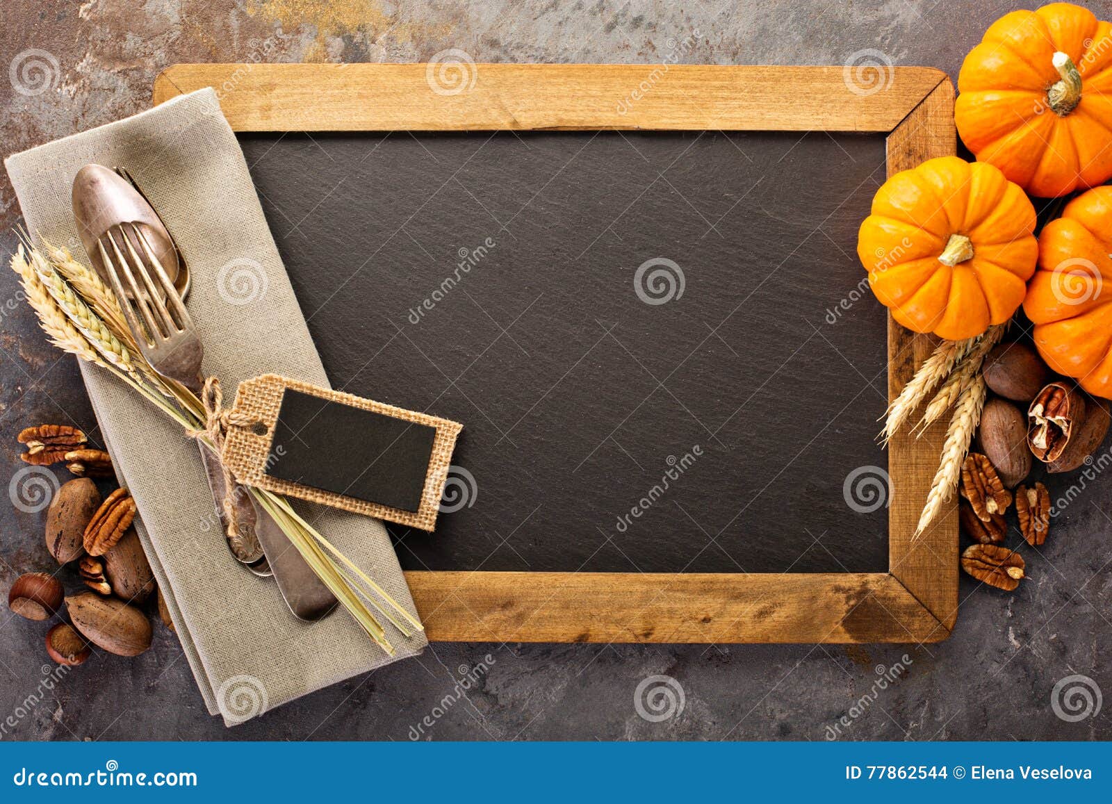 Cooking and Eating in Fall Season Stock Photo - Image of invitation ...
