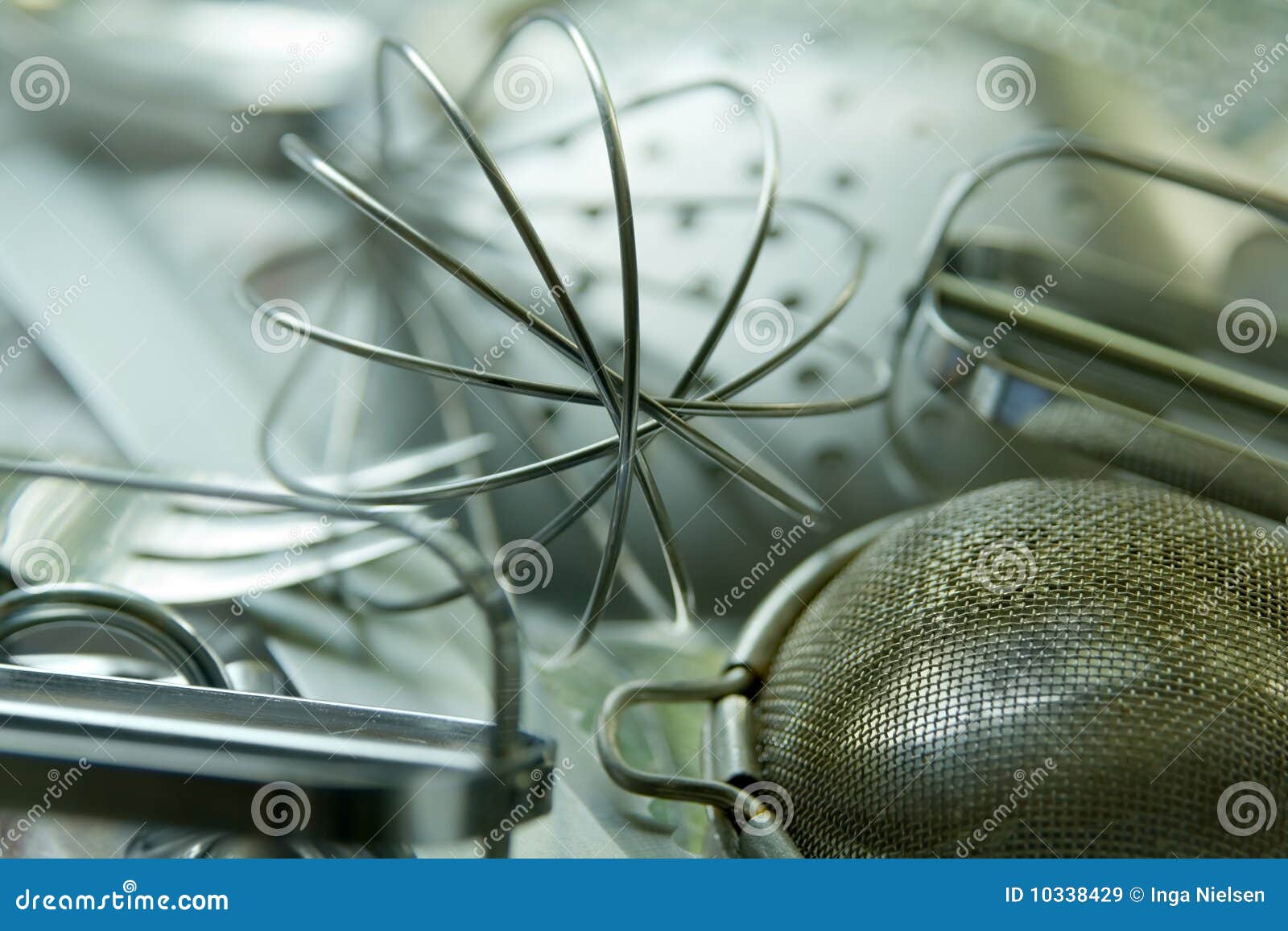 Cooking equipment stock image. Image of silverware, equipment - 10338429