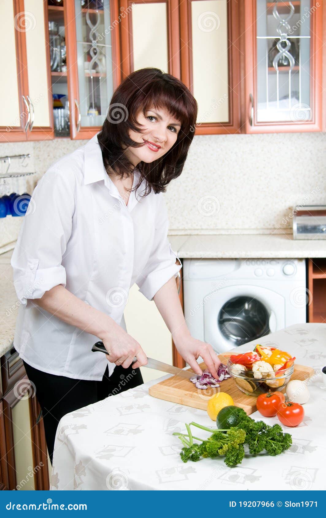 Cooking food stock photo. Image of healthy, caucasian - 19207966