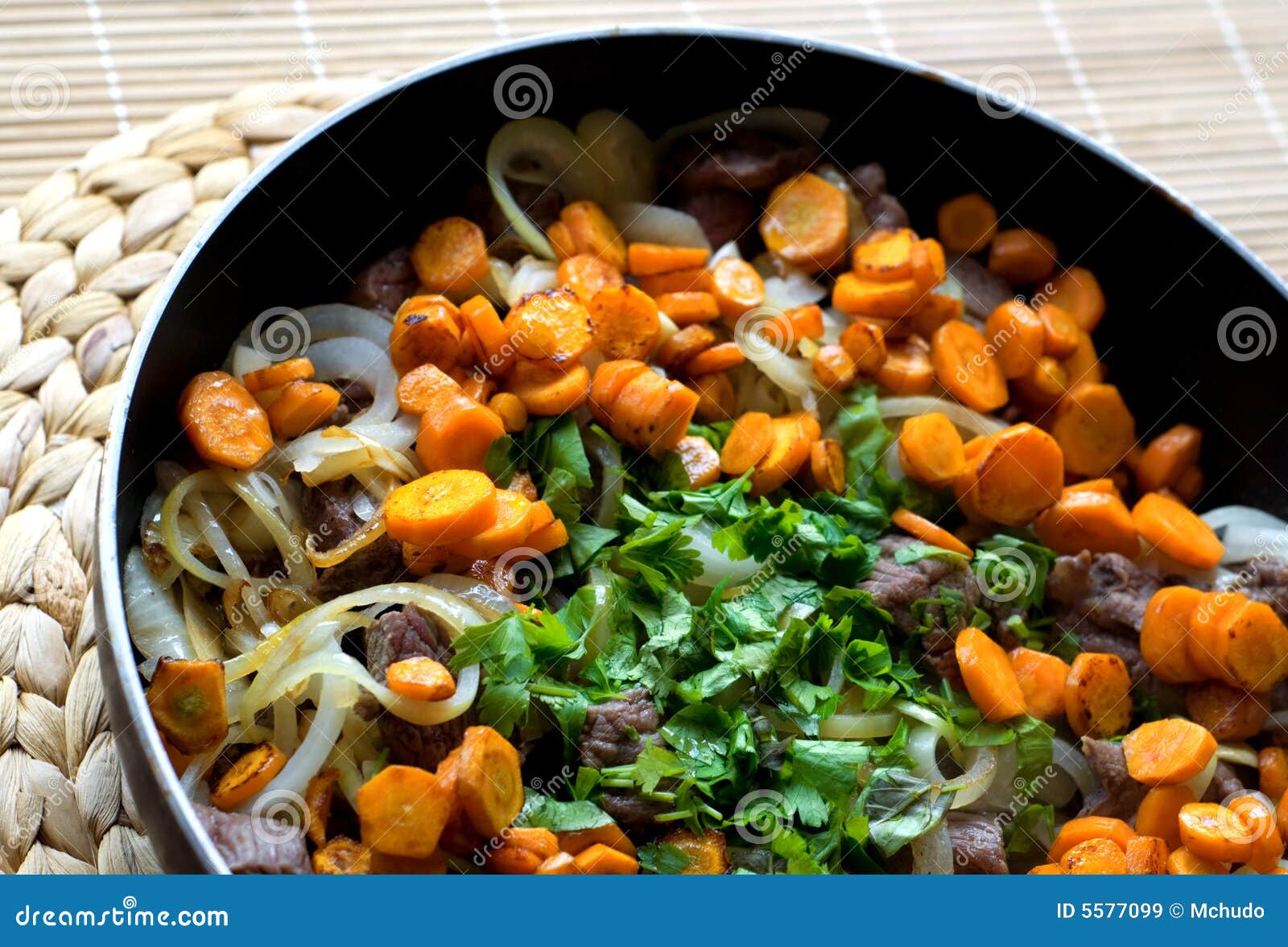 Cooking food stock image. Image of carrot, beef, vegetable - 5577099