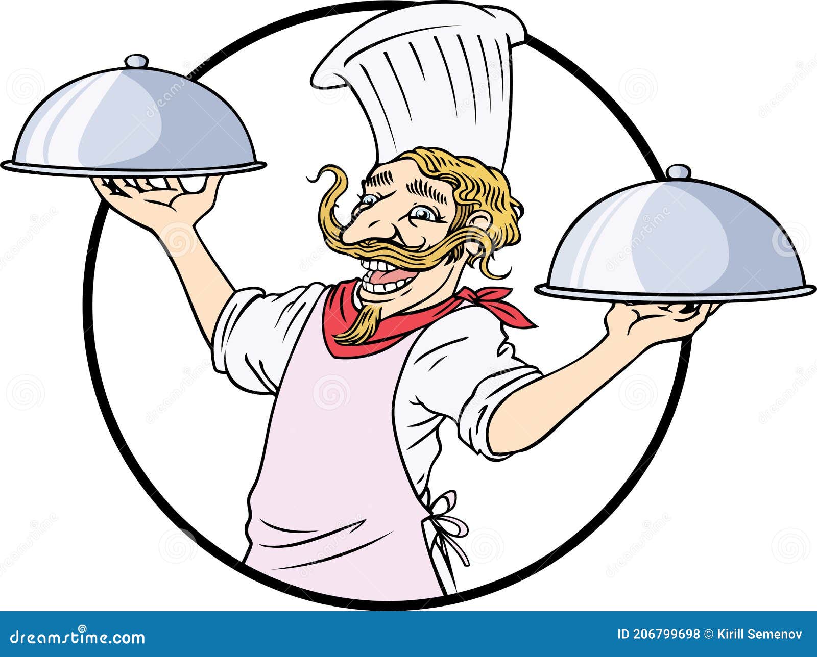 Cooking is fun stock vector. Illustration of uniform - 206799698