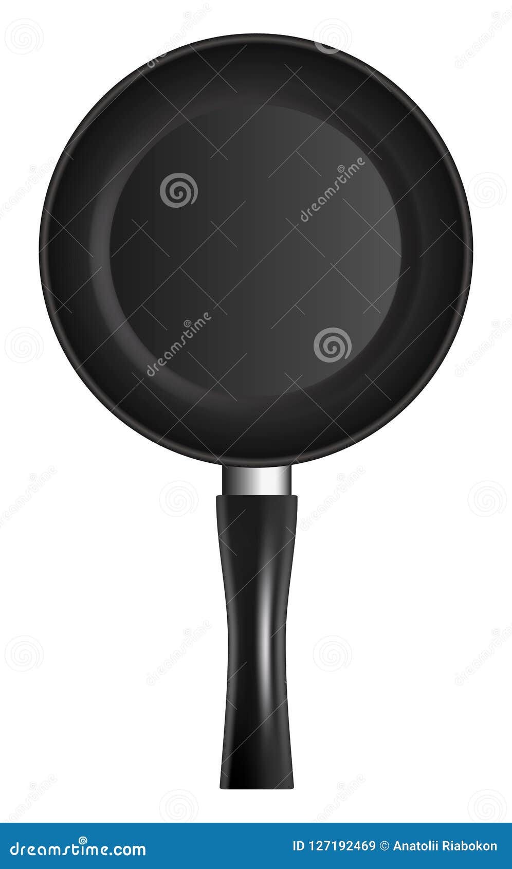 Cooking Griddle Icon, Realistic Style Stock Illustration - Illustration ...