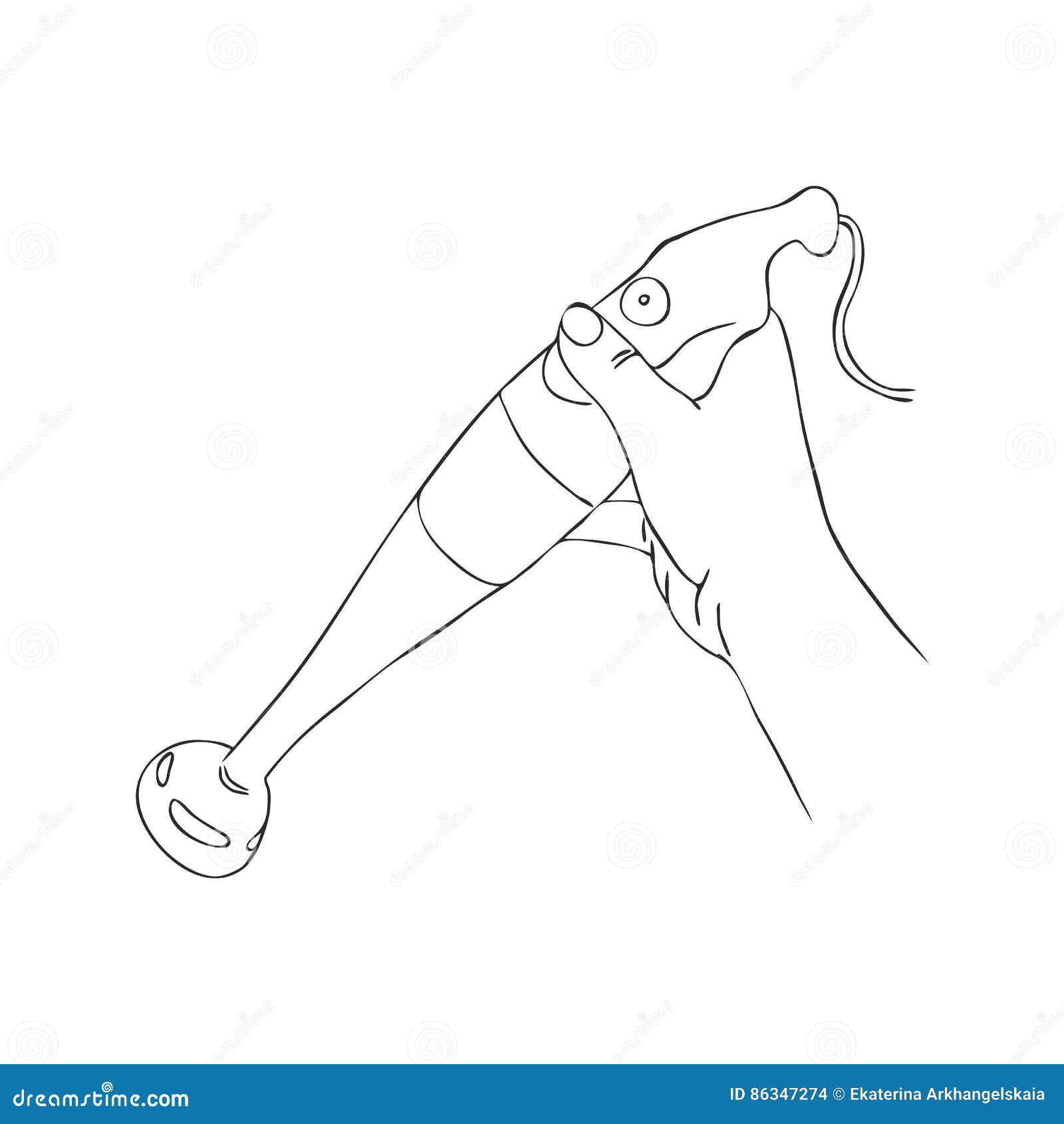 Cooking hand with blender stock vector. Illustration of pastry - 86347274