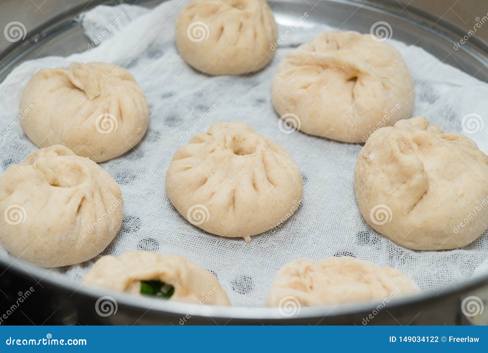 Home Made Traditional Chinese Dumplings Stock Photo - Image of making ...