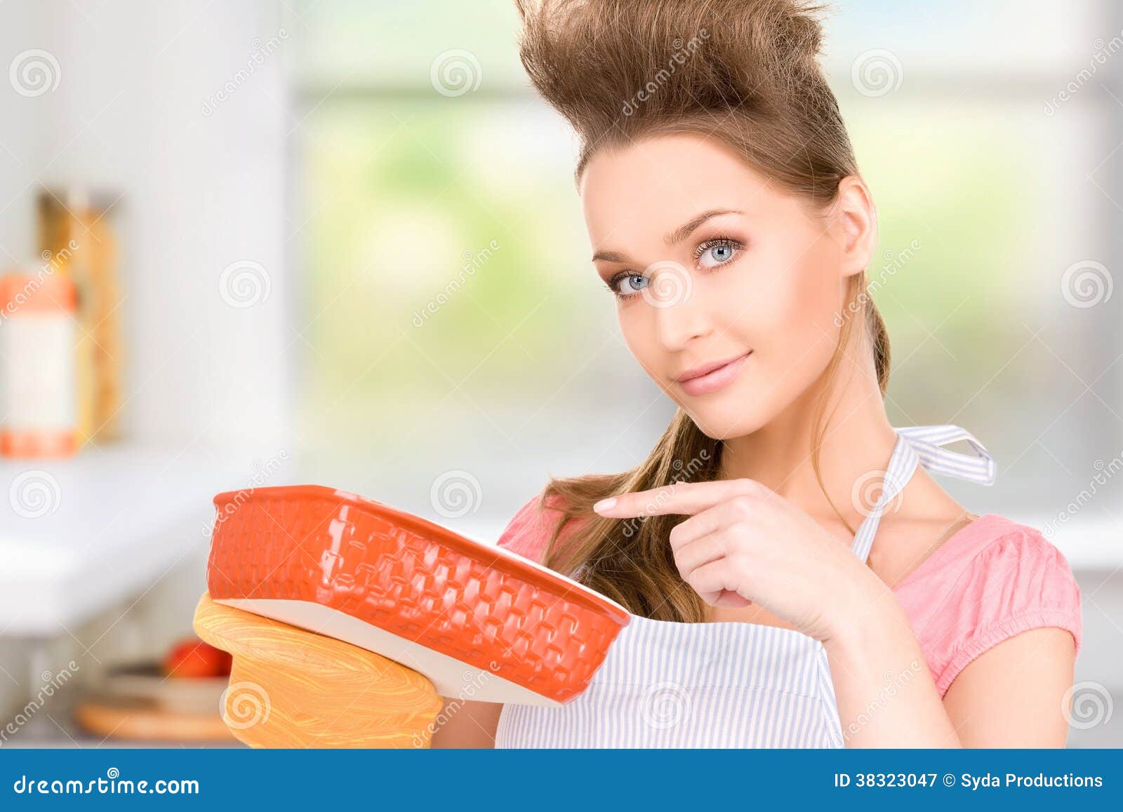 Cooking housewife stock image. Image of housekeeper, cook - 38323047