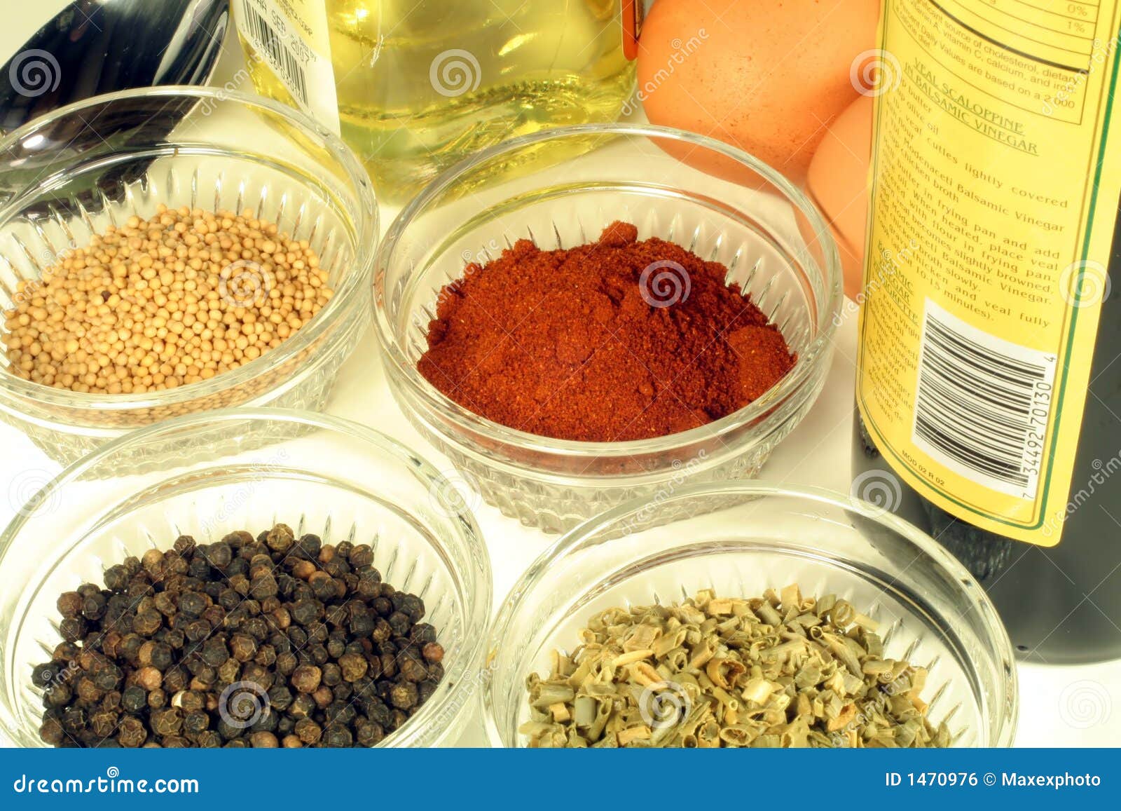 Cooking Ingredients stock photo. Image of cook, mustard - 1470976
