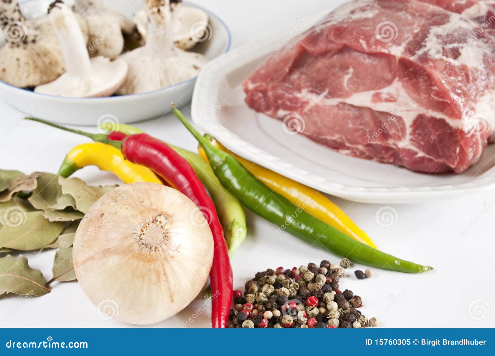 Cooking ingredients stock image. Image of chili, spice - 15760305
