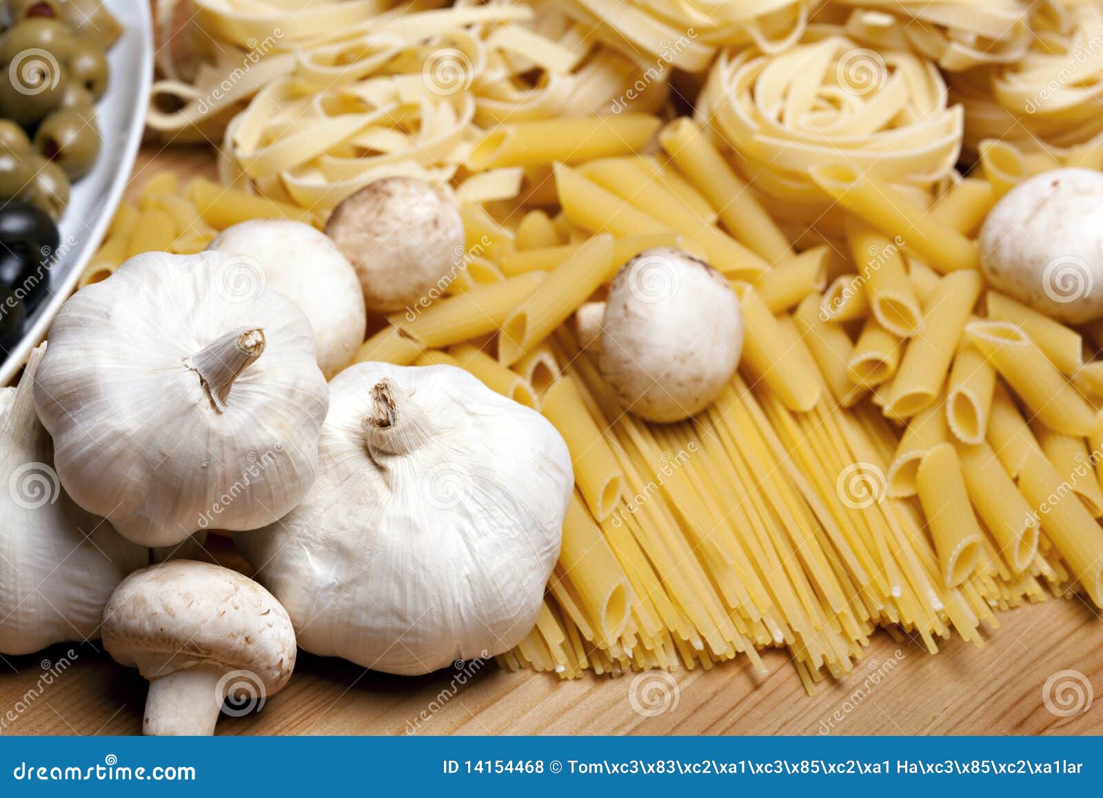 Cooking with Italian Ingredients Stock Photo - Image of pasta, healthy ...