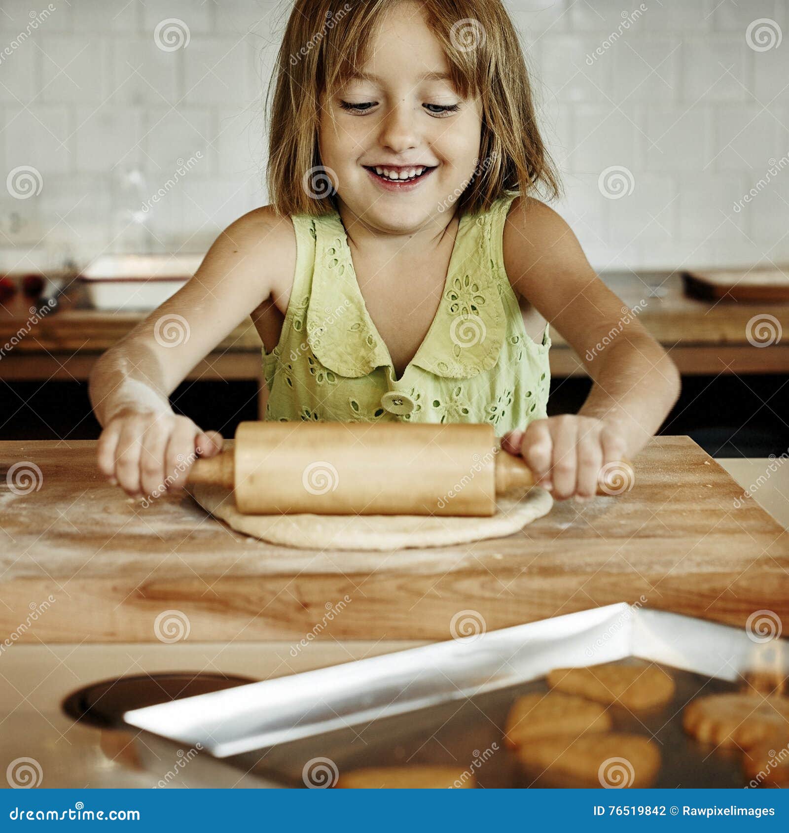 Cooking Kids Cookies Baking Bake Concept Stock Photo - Image of ...