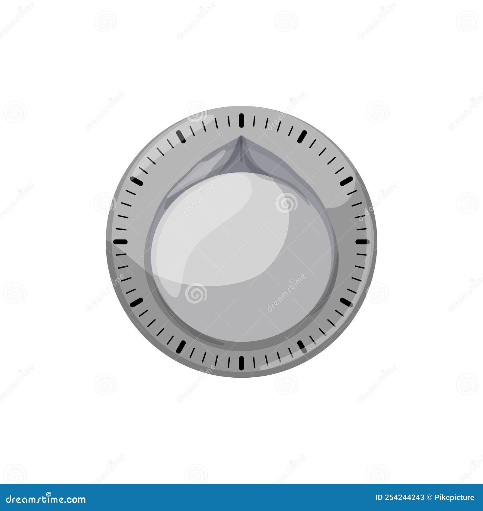Cooking Kitchen Timer Clock Cartoon Vector Illustration Stock Vector ...