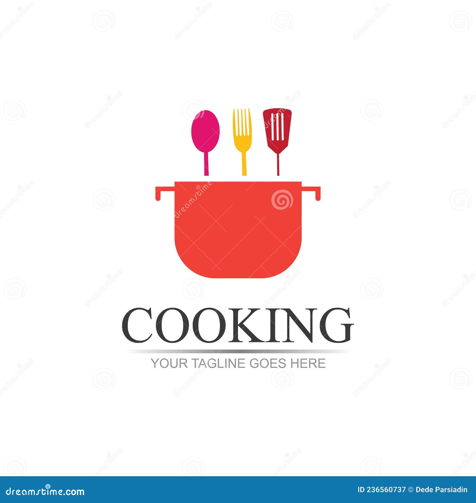 Cooking Logo Symbol Illustration Design Template Stock Vector ...