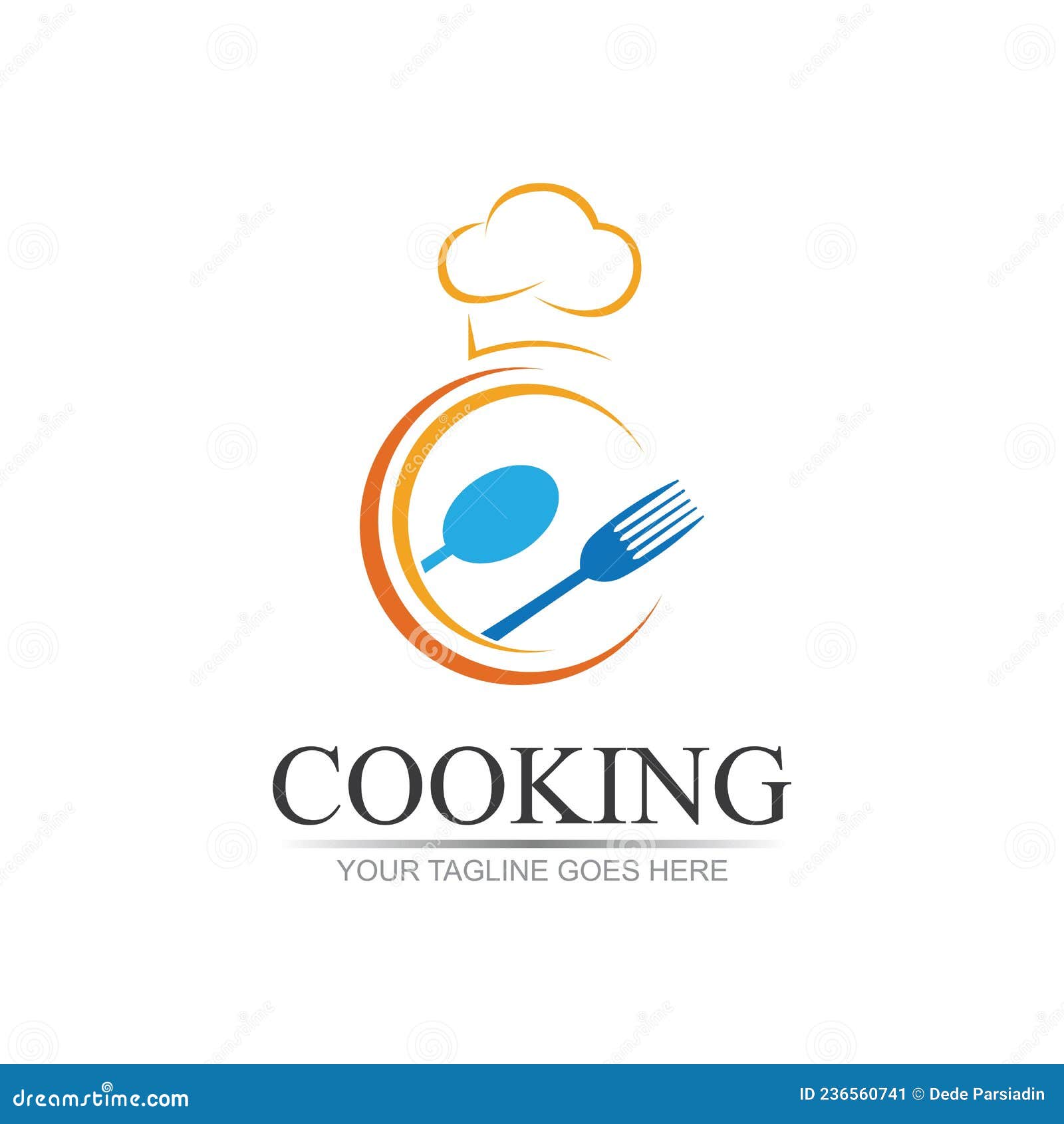 Cooking Logo Symbol Illustration Design Template Stock Vector ...
