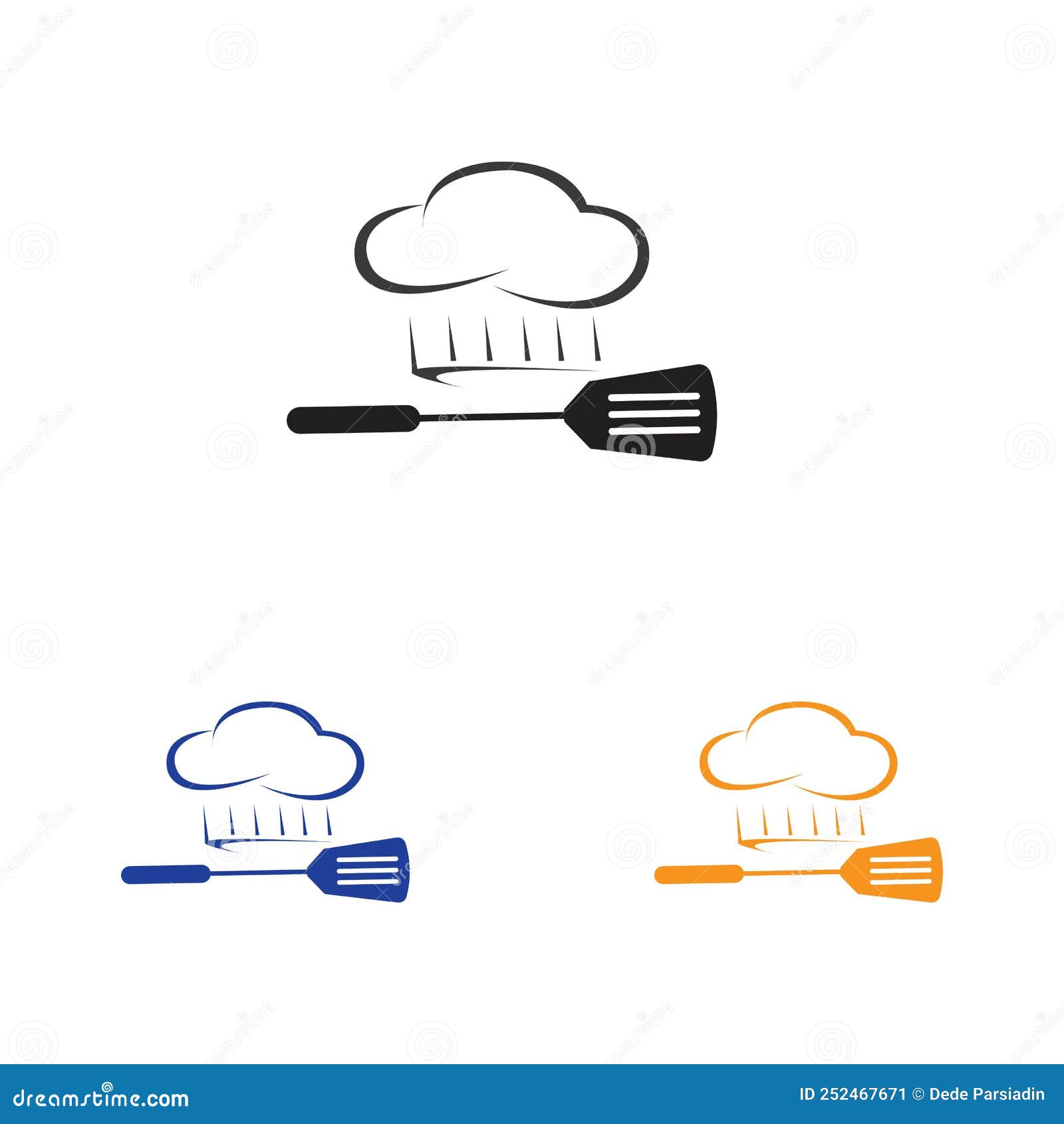 Cooking Logo Symbol Illustration Design Template Stock Vector ...