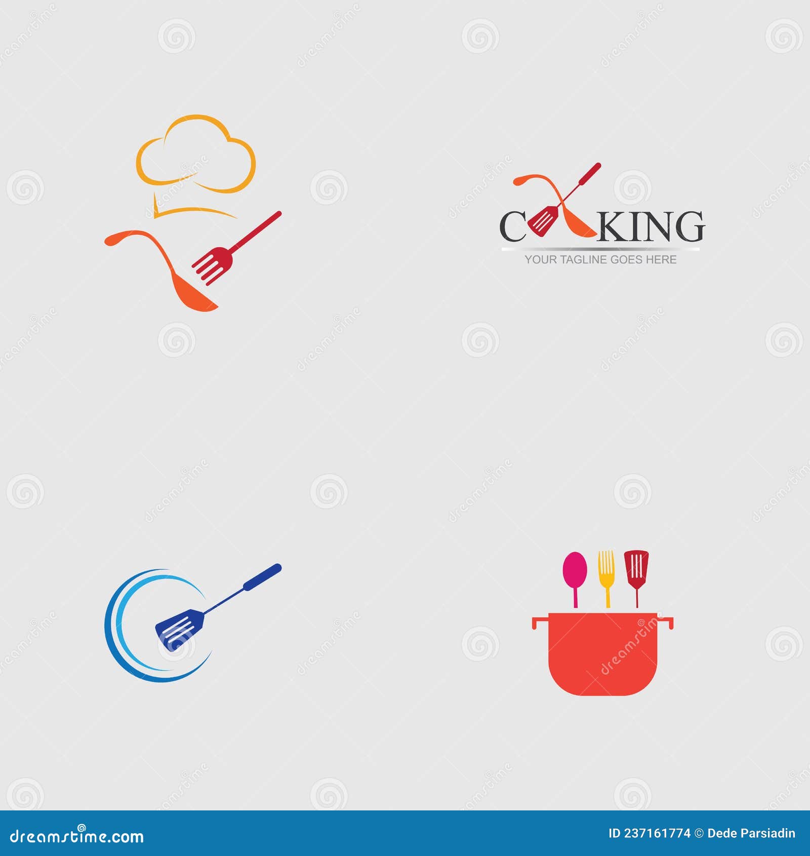 Cooking Logo Symbol Illustration Design Template Stock Vector ...