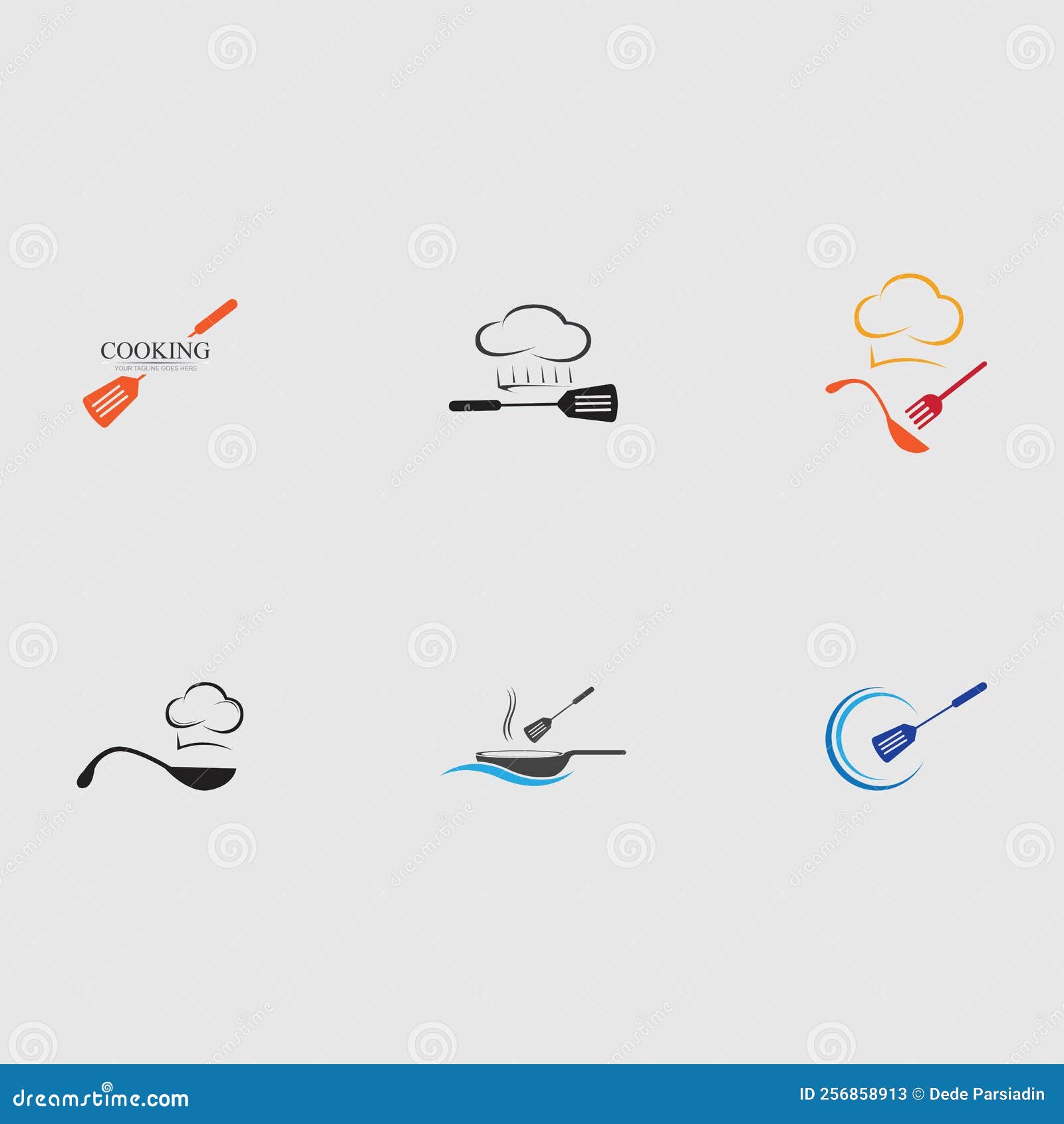 Cooking Logo Symbol Illustration Design Template Stock Vector ...
