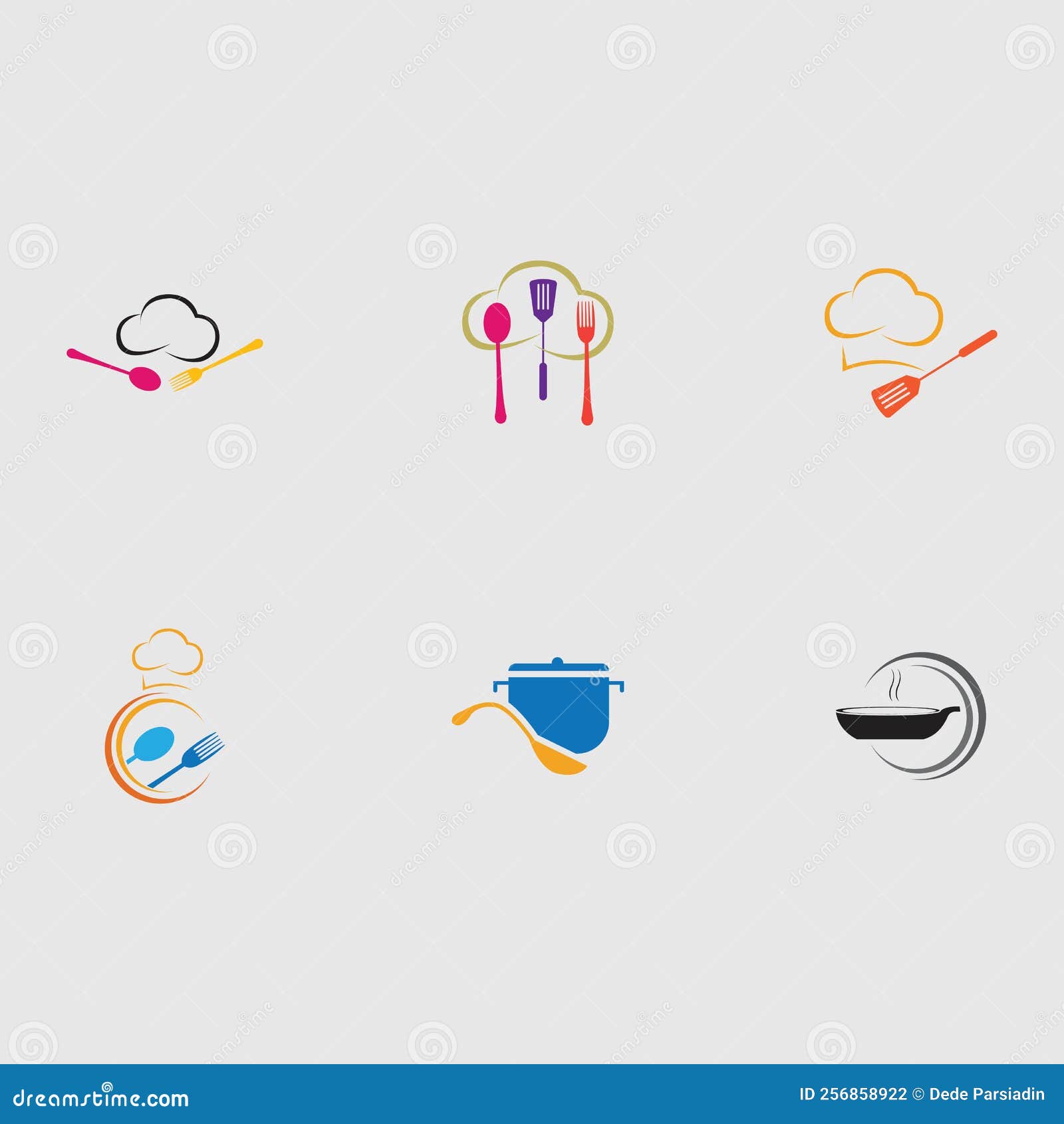 Cooking Logo Symbol Illustration Design Template Stock Vector ...