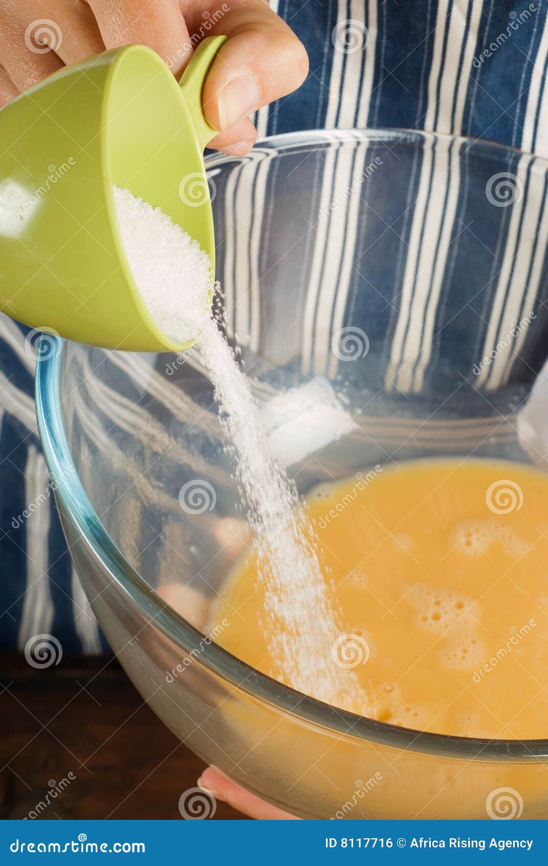 Cooking Making Pancake Mixture Stock Photo - Image of crepe, brunch ...