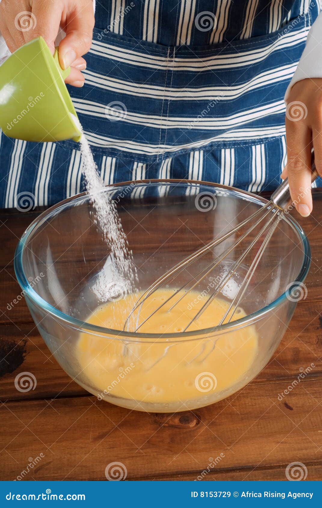 Cooking Making Pancake Mixture Stock Image - Image of breakfast ...