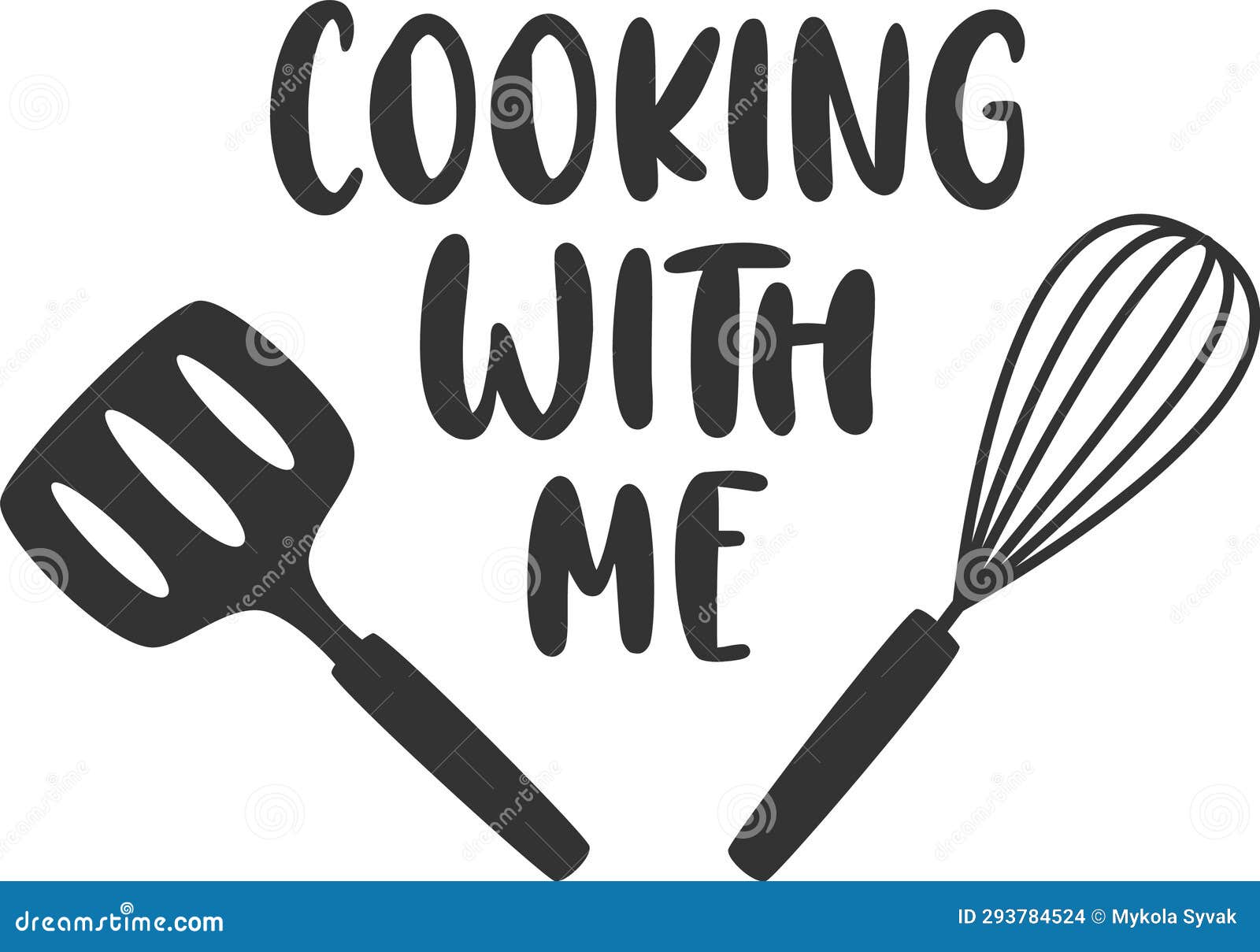 Cooking with Me Utensils Logo Stock Vector - Illustration of food ...